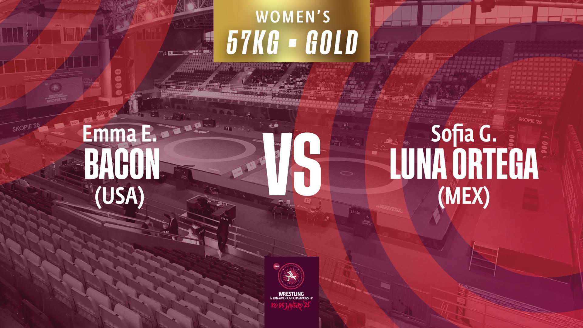 Emma Elizabeth BACON (USA) vs. Sofia Guadalupe LUNA ORTEGA (MEX) | U17 ...
