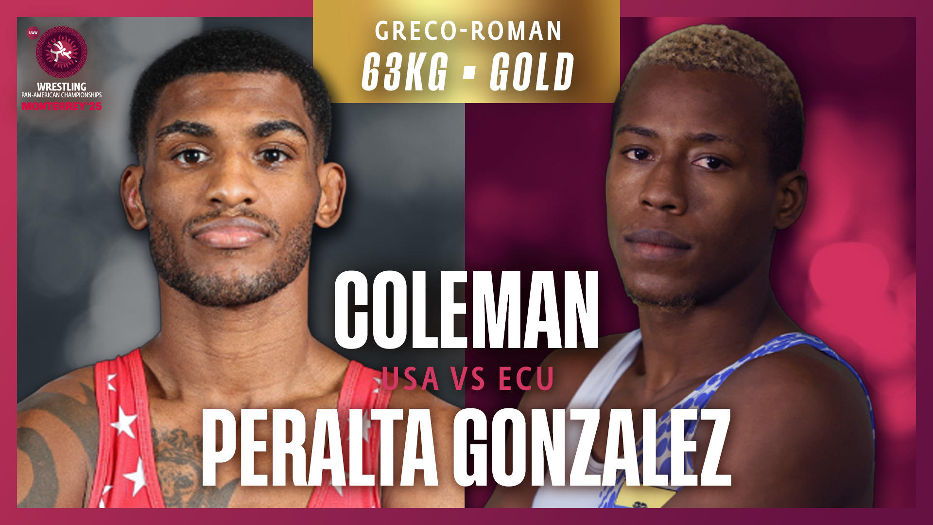 Ellis COLEMAN (USA) vs. Jeremy renzo PERALTA GONZALEZ (ECU ...
