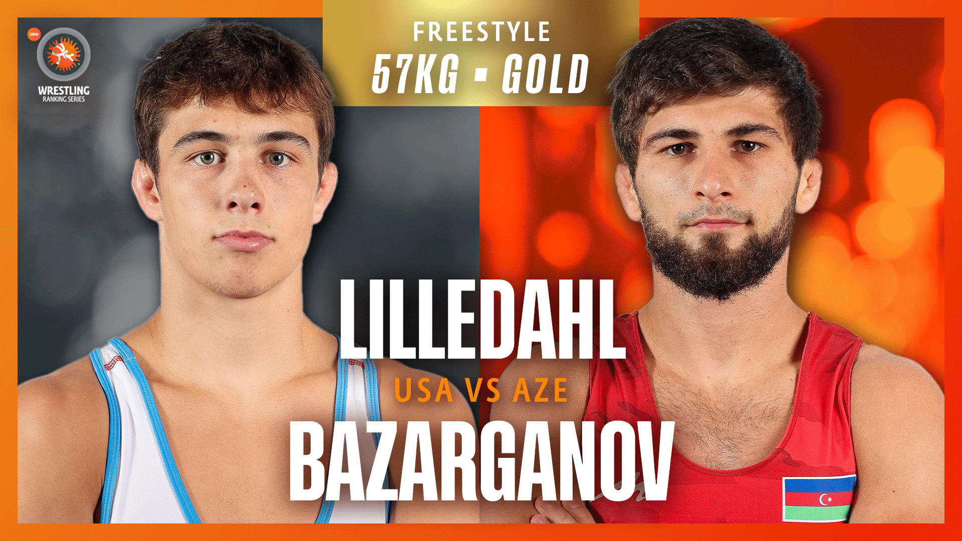 Luke Joseph LILLEDAHL (USA) vs. Islam BAZARGANOV (AZE) | RANKING SERIES ...