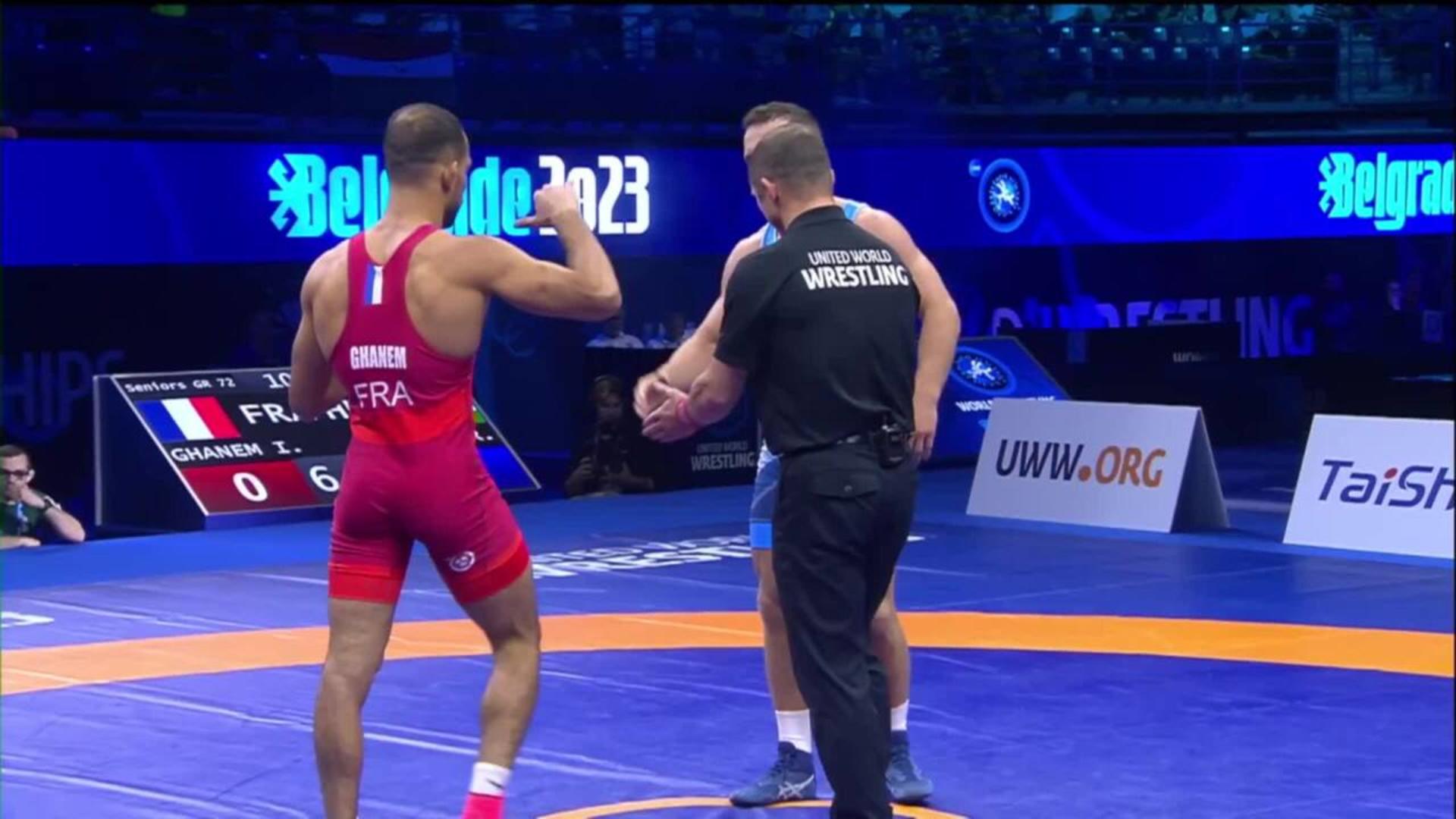 Ibrahim Mahmoud Hamed Hassan GHANEM (FRA) vs. Robert Attila FRITSCH ...