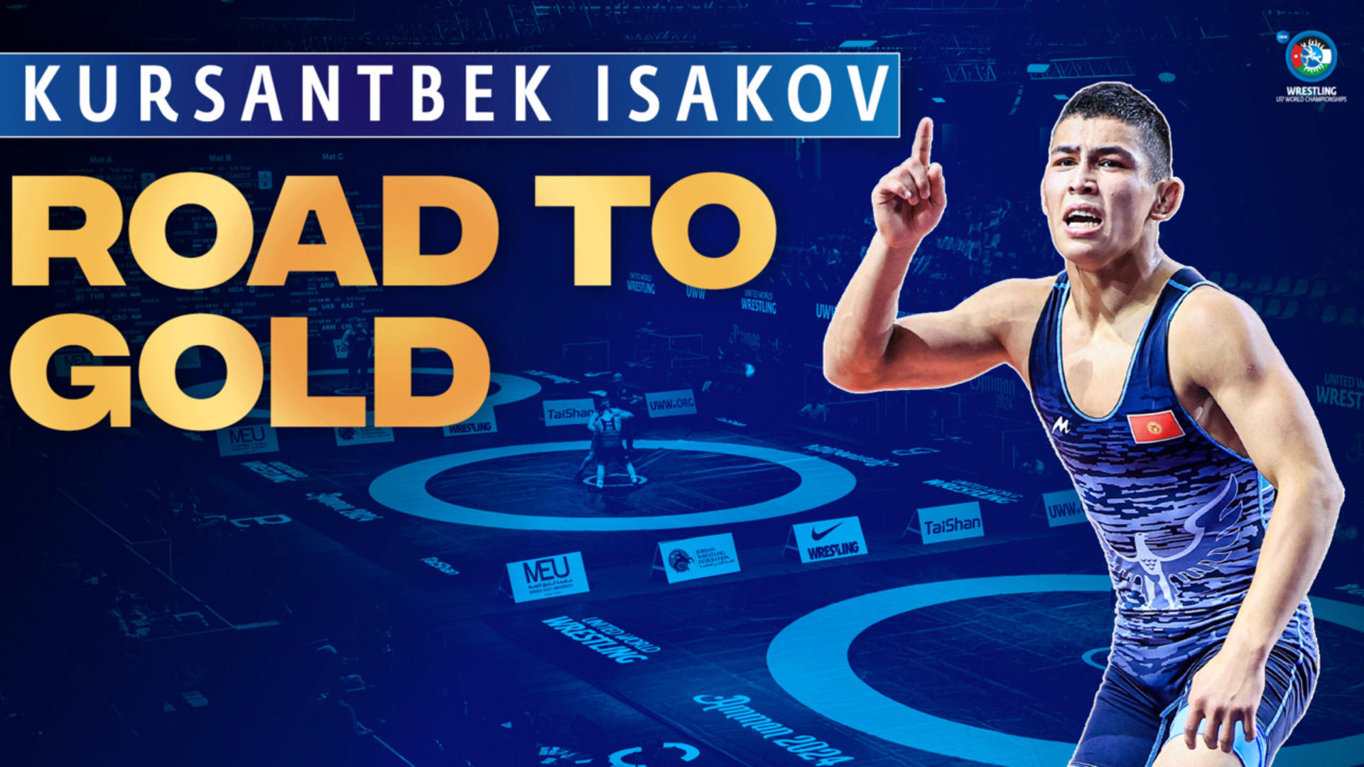 Kursantbek Shavkatbekovich ISAKOV (KGZ) | Road to 55KG Gold | FS | U17 ...