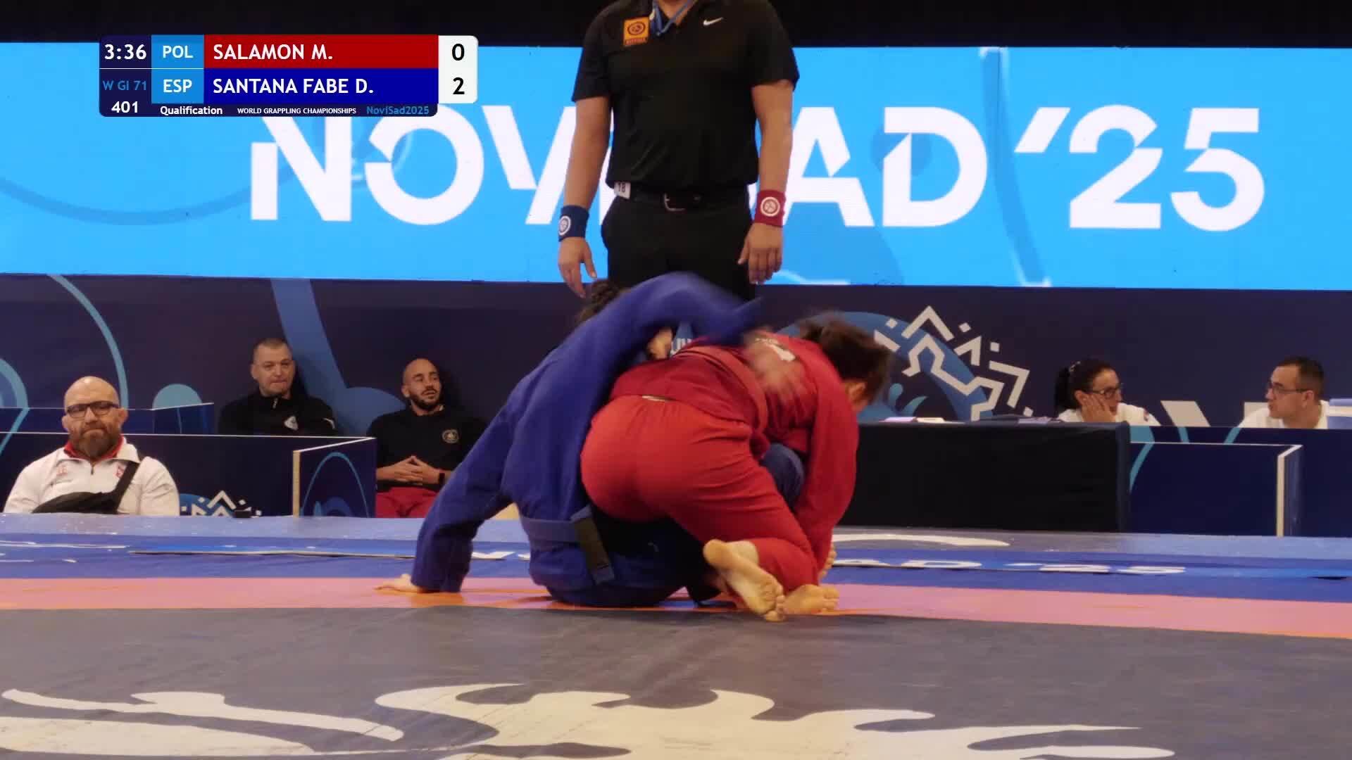Maja Teresa SALAMON (POL) vs. Daniella SANTANA FABELO (ESP) | WORLD ...