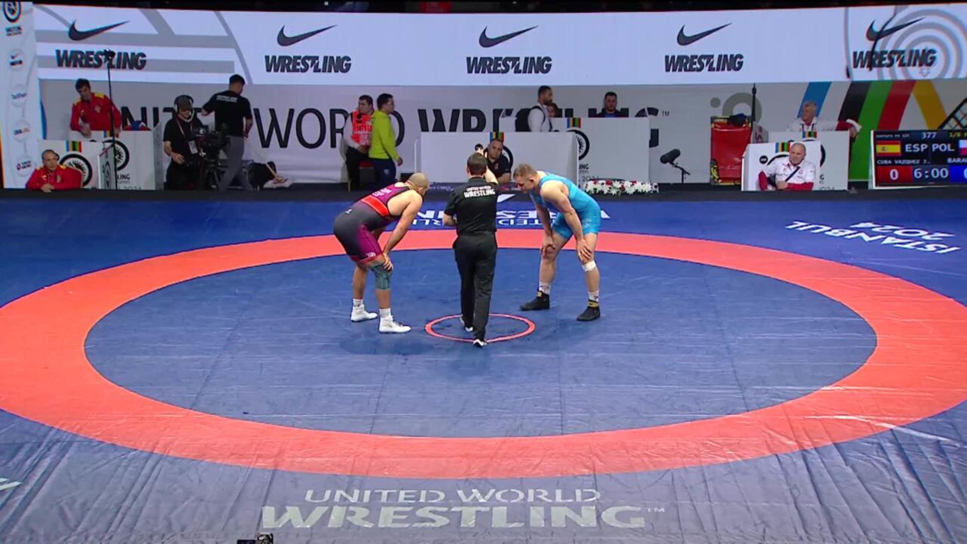 Jose CUBA VAZQUEZ (ESP) vs. Robert BARAN (POL) | 2024 World OG ...