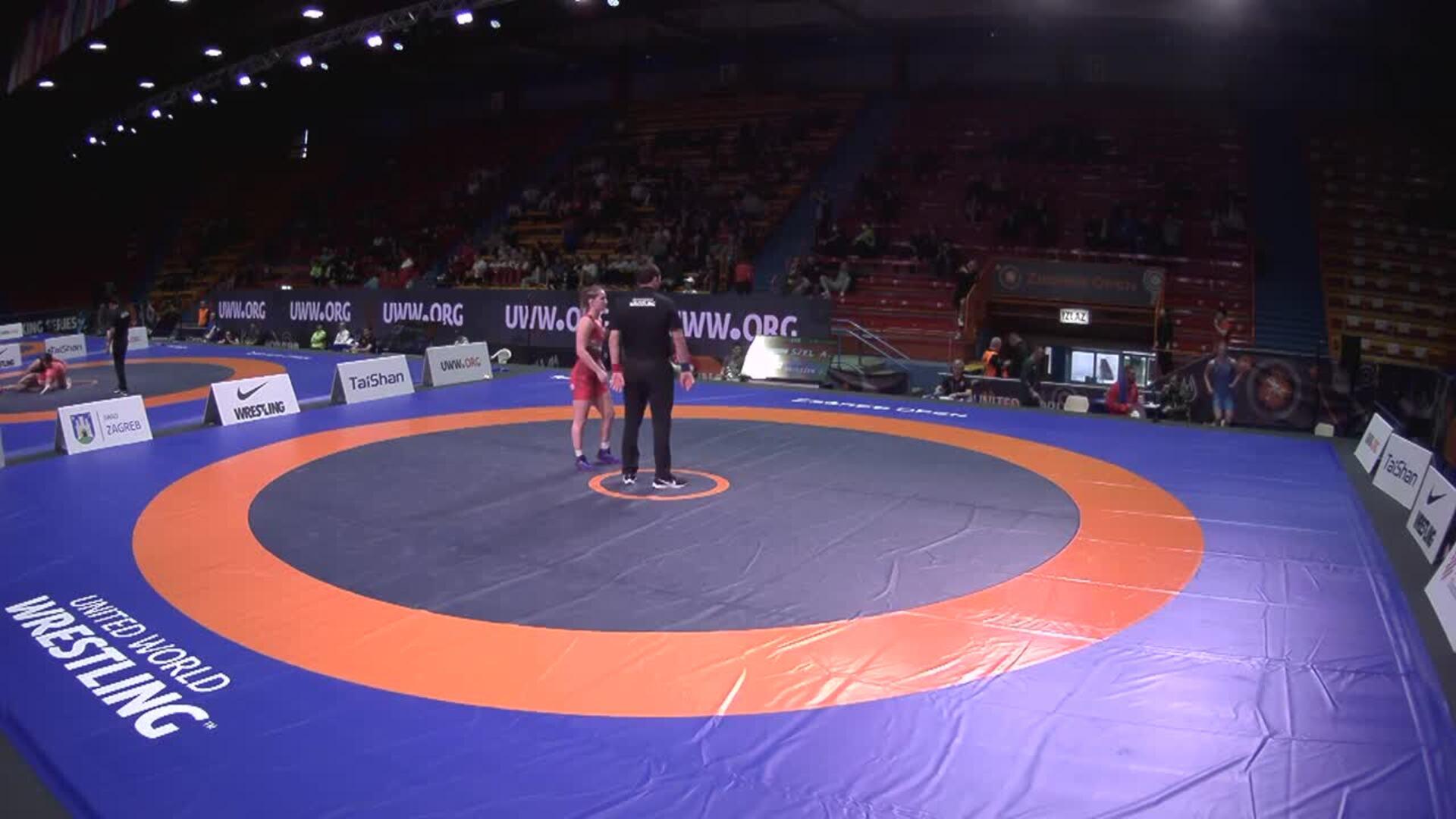 Eighth Final • WW 57Kg • Anna Hella SZEL (HUN) vs. Jowita Maria ...