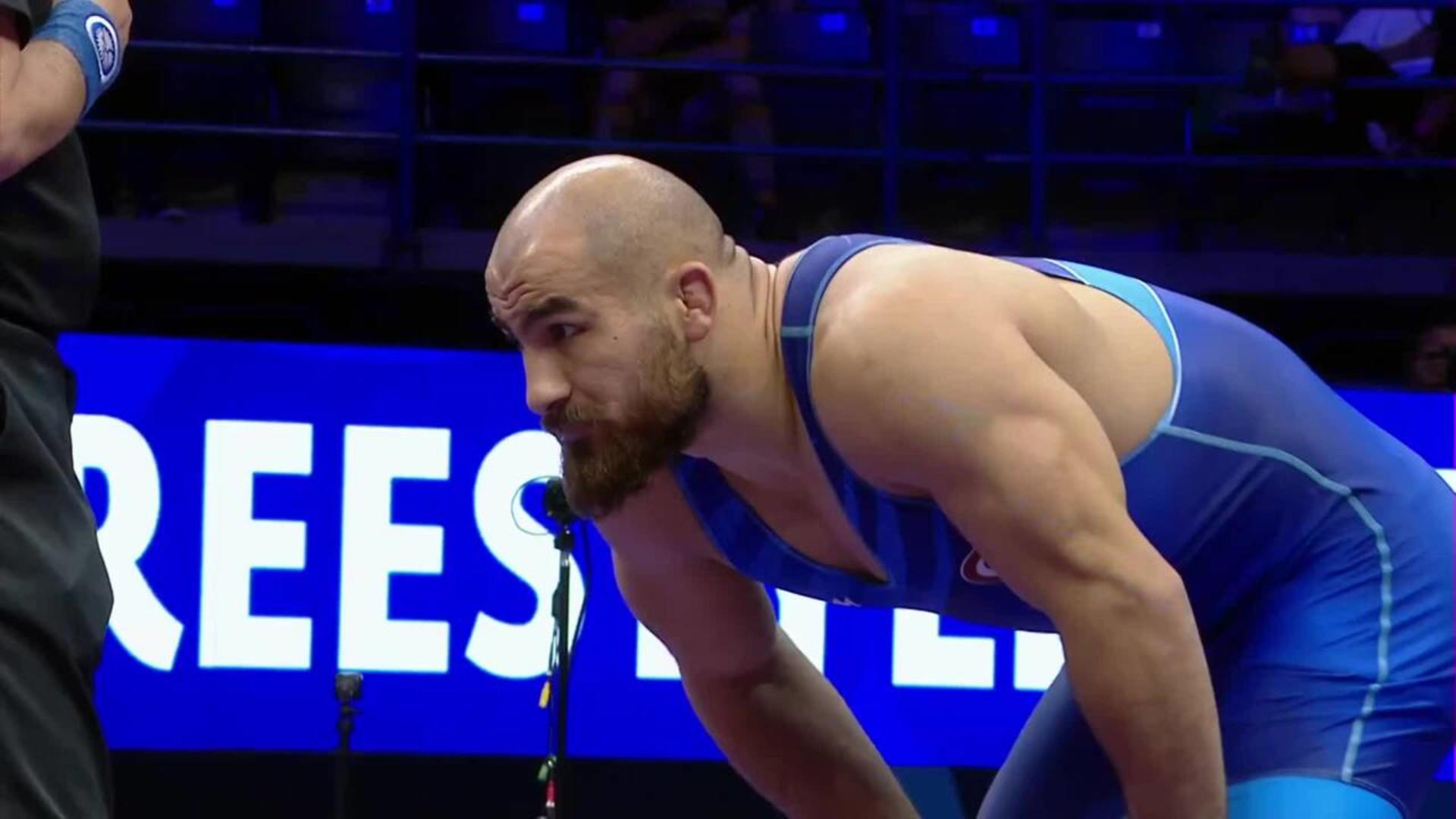 Rizabek AITMUKHAN (KAZ) vs. Feyzullah AKTURK (TUR) | Seniors World Championships 2023 | Quarter ...