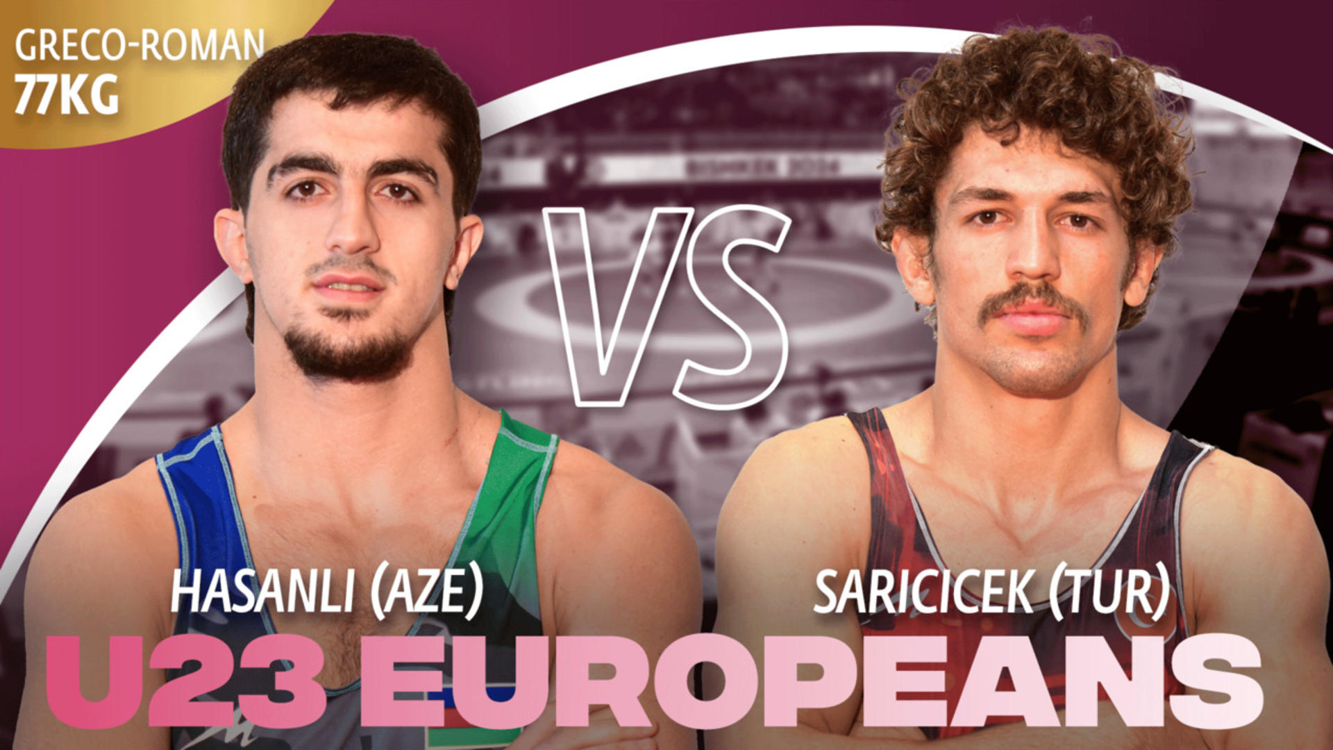 Yuksel SARICICEK (TUR) vs. Khasay HASANLI (AZE) | U23 Continental ...