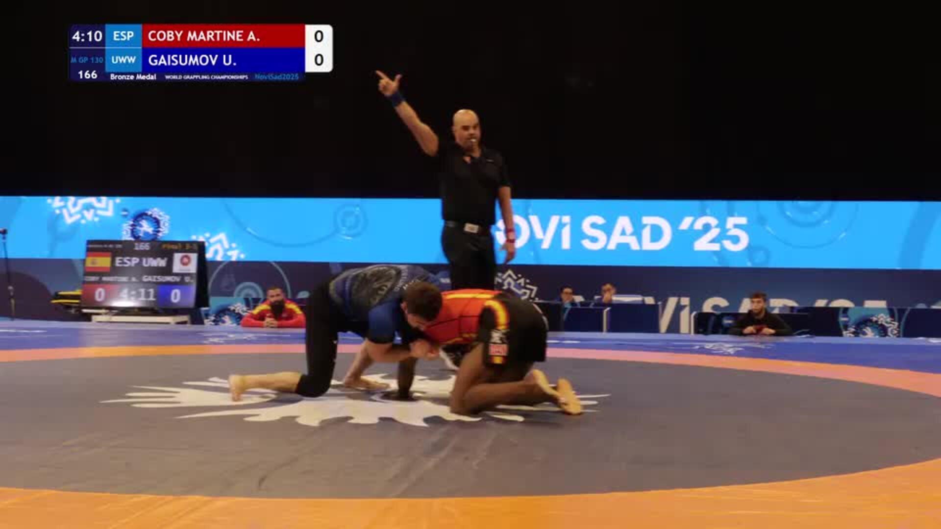 Abraham Rafael COBY MARTINEZ (ESP) vs. Umar GAISUMOV (UWW) | WORLD ...