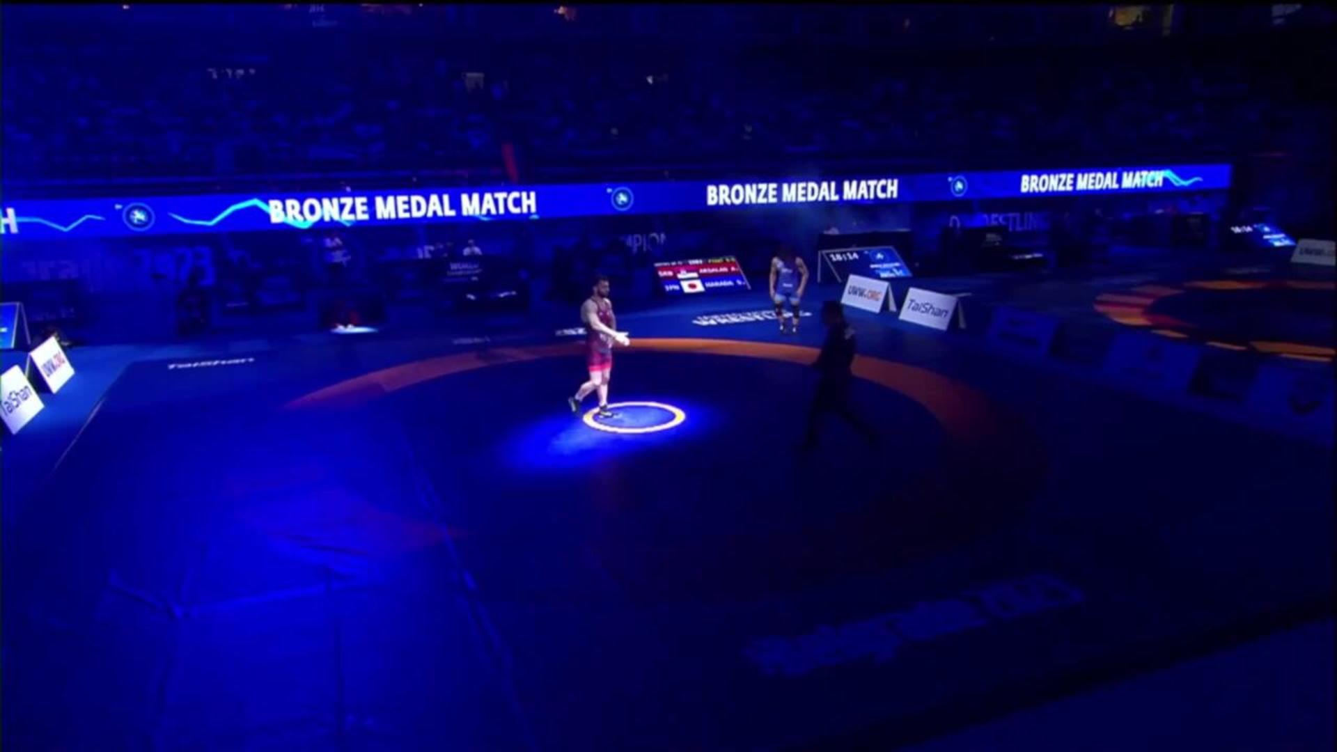 Ali Feizollah ARSALAN (SRB) vs. Shingo HARADA (JPN) | Seniors World ...