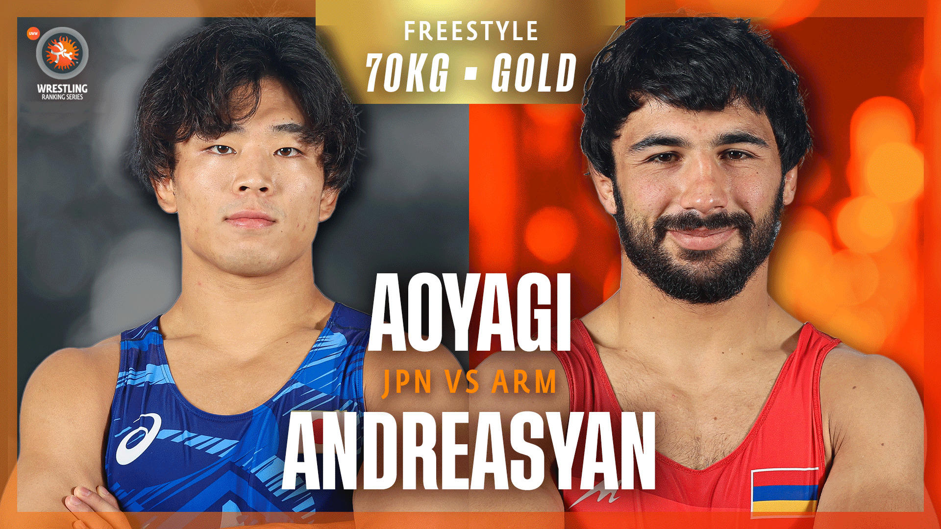 Yoshinosuke AOYAGI (JPN) vs. Arman ANDREASYAN (ARM) | RANKING SERIES ...