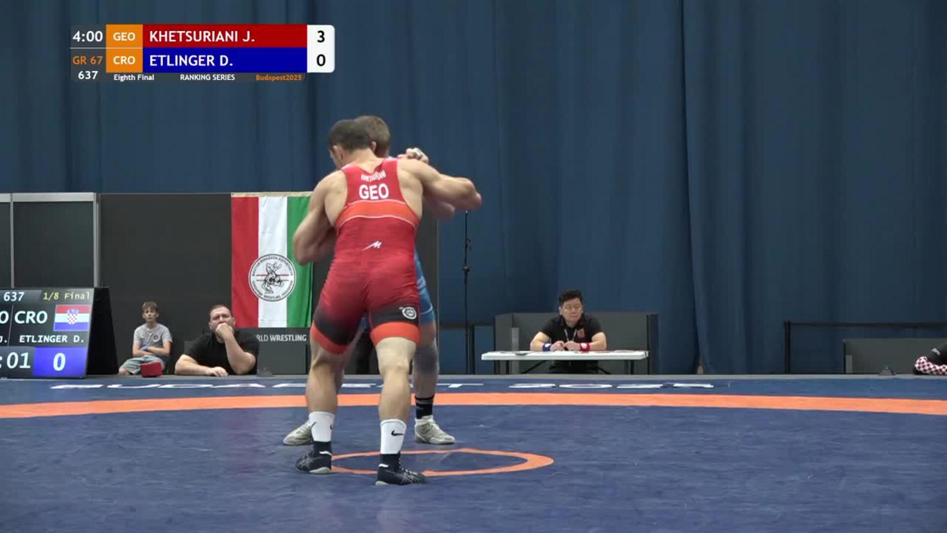 Joni KHETSURIANI (GEO) vs. Dominik ETLINGER (CRO) | RANKING SERIES 2025 ...