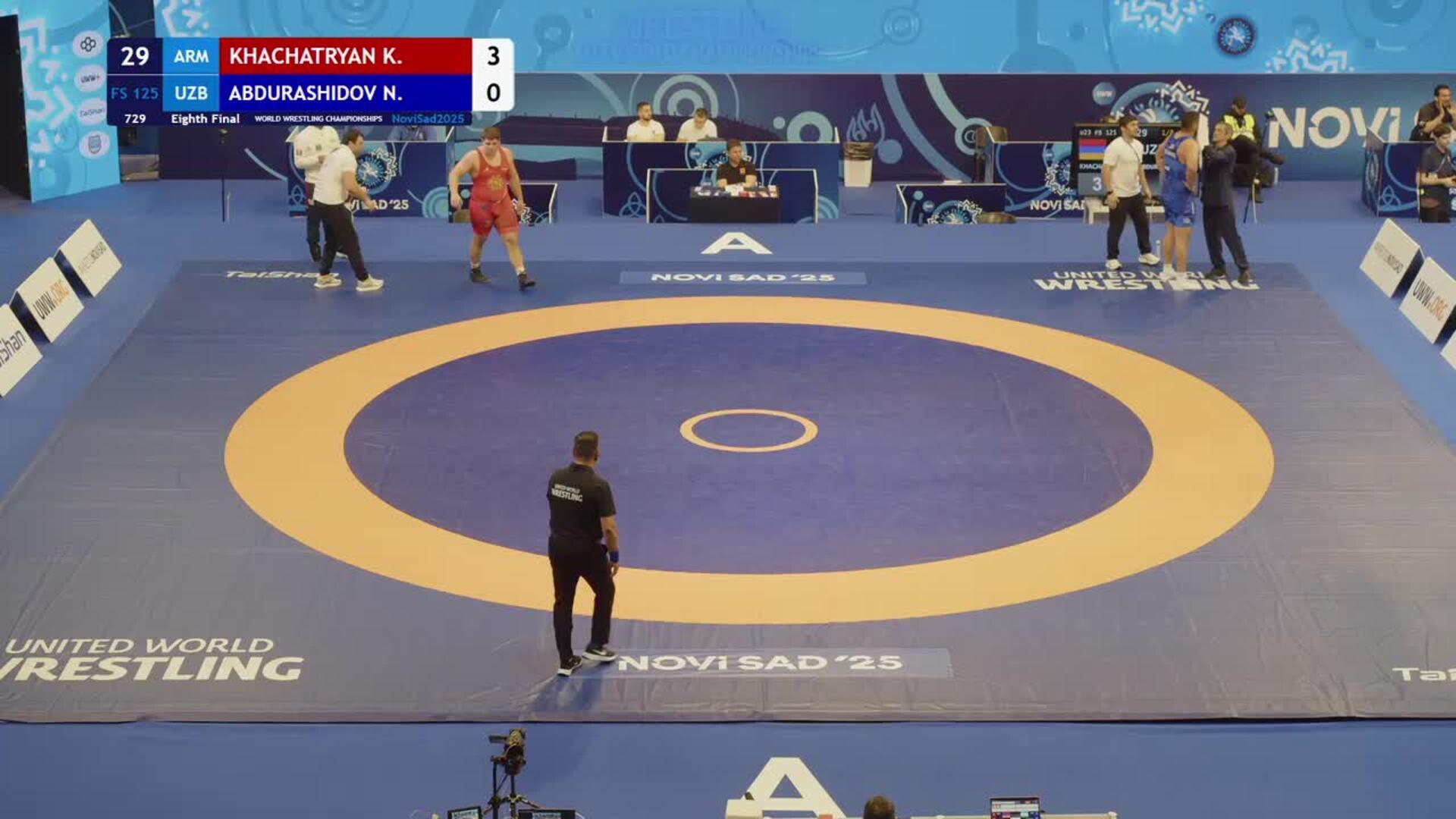 Khachatur KHACHATRYAN (ARM) vs. Namoz ABDURASHIDOV (UZB) | WORLD ...