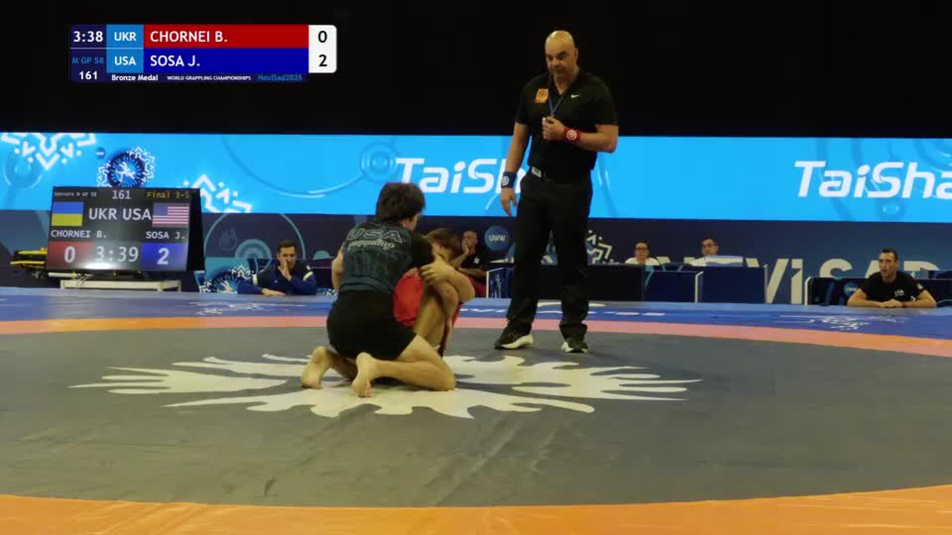 Bohdan CHORNEI (UKR) vs. Jaden Christian SOSA (USA) | WORLD GRAPPLING CHAMPIONSHIPS 2025 ...