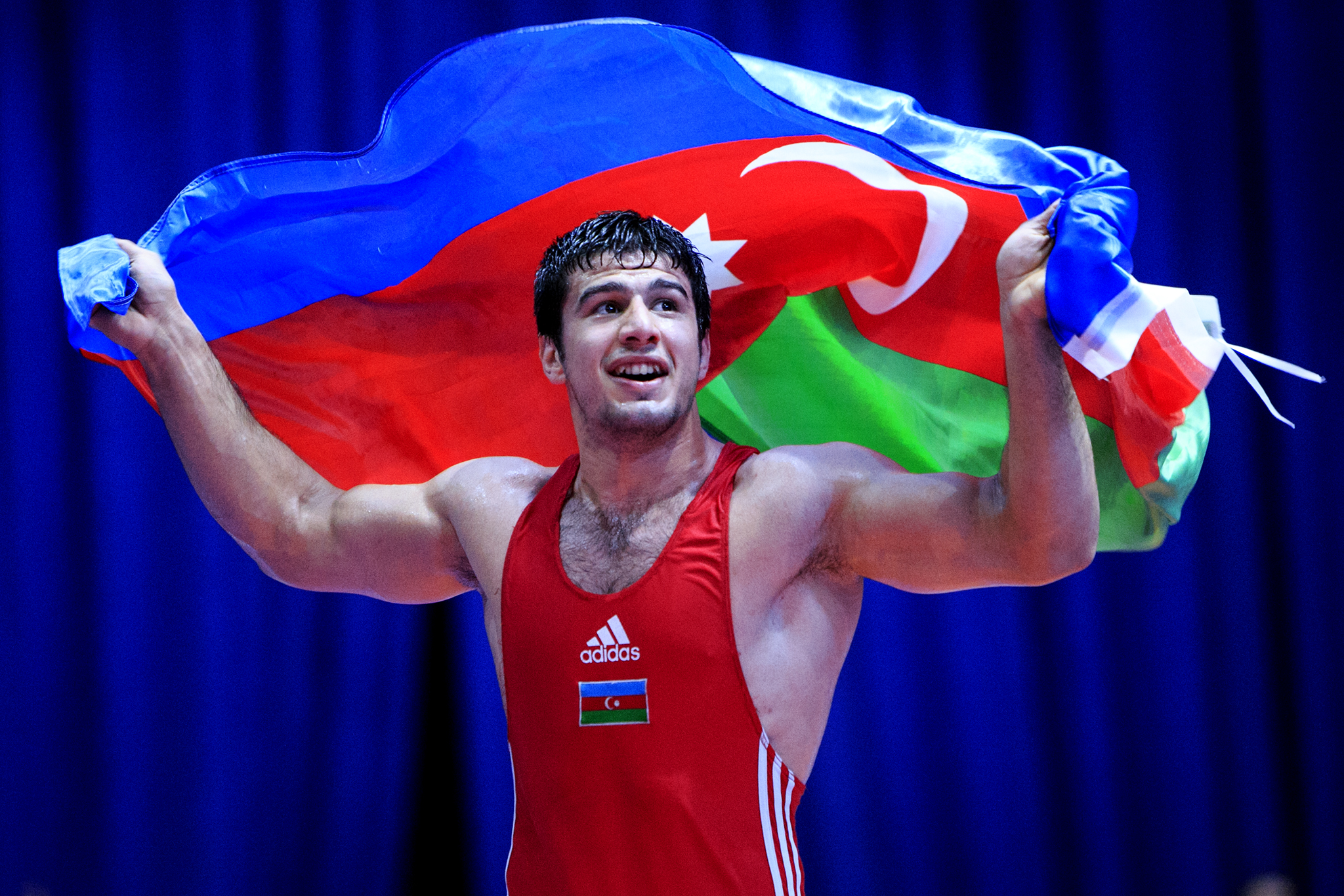 Islam ABBASOV (AZE) avenged a loss last summer to junior world champ ...