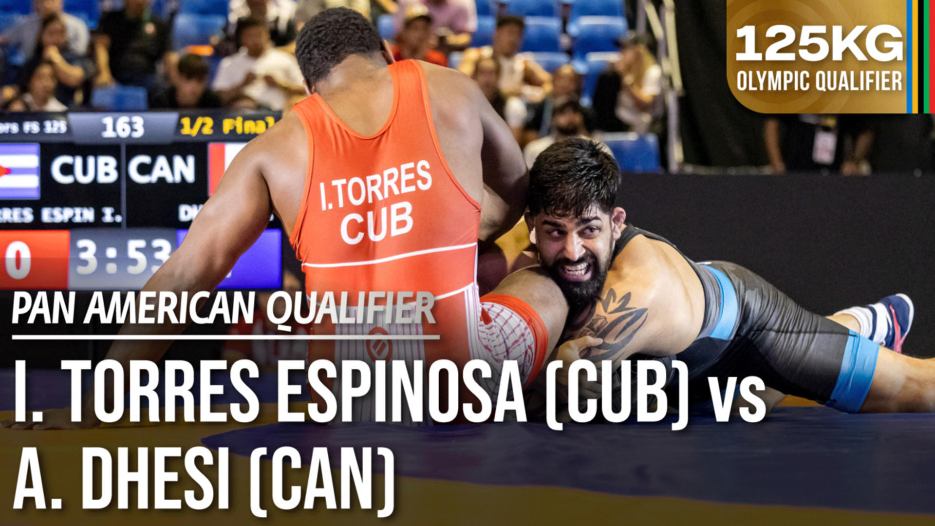 Ibrain TORRES ESPINOSA (CUB) vs. Amarveer DHESI (CAN) | 2024 Seniors ...