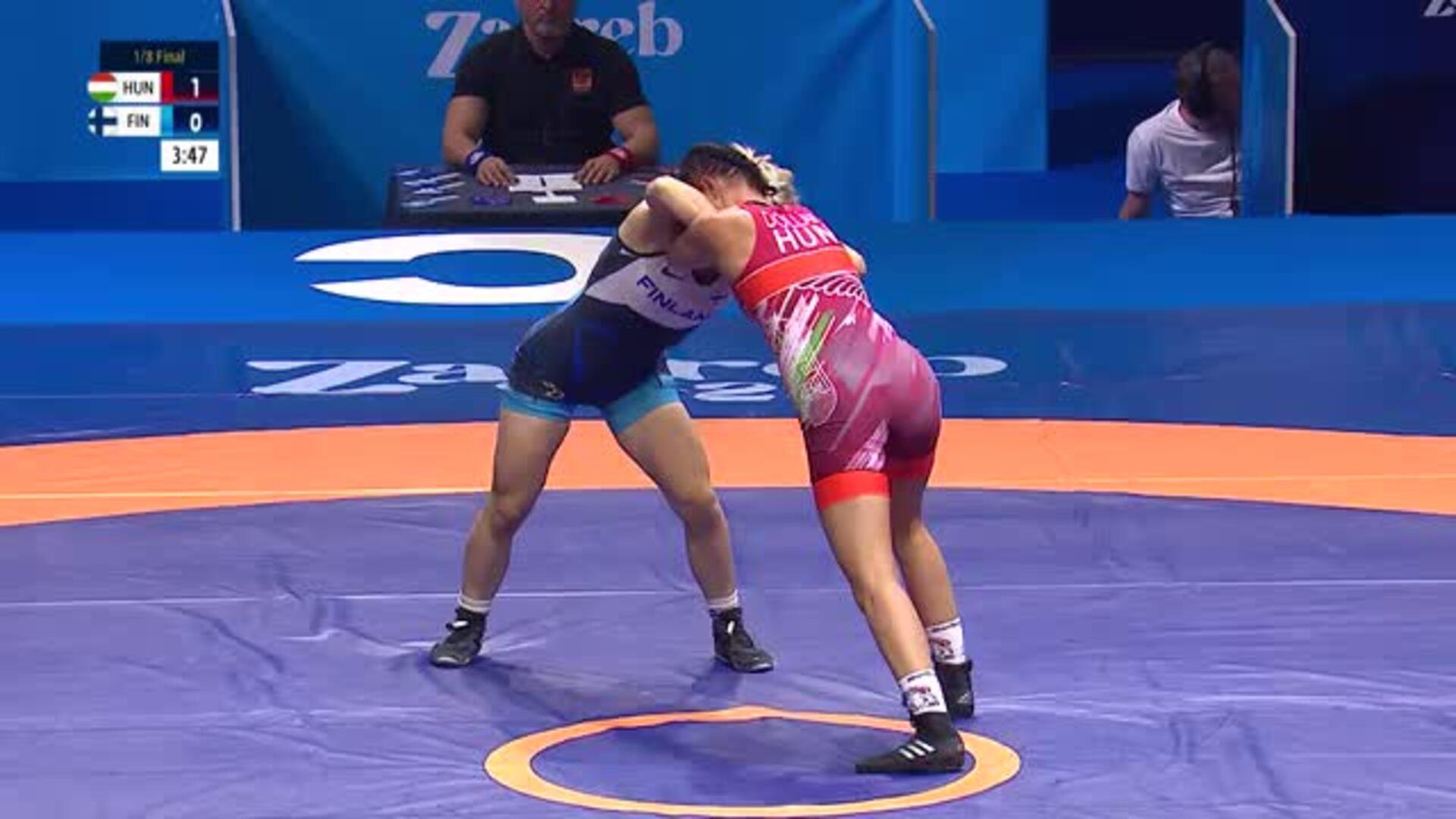Tamara DOLLAK (HUN) vs. Jenna Kristiina HEMIAE (FIN) | WORLD WRESTLING ...