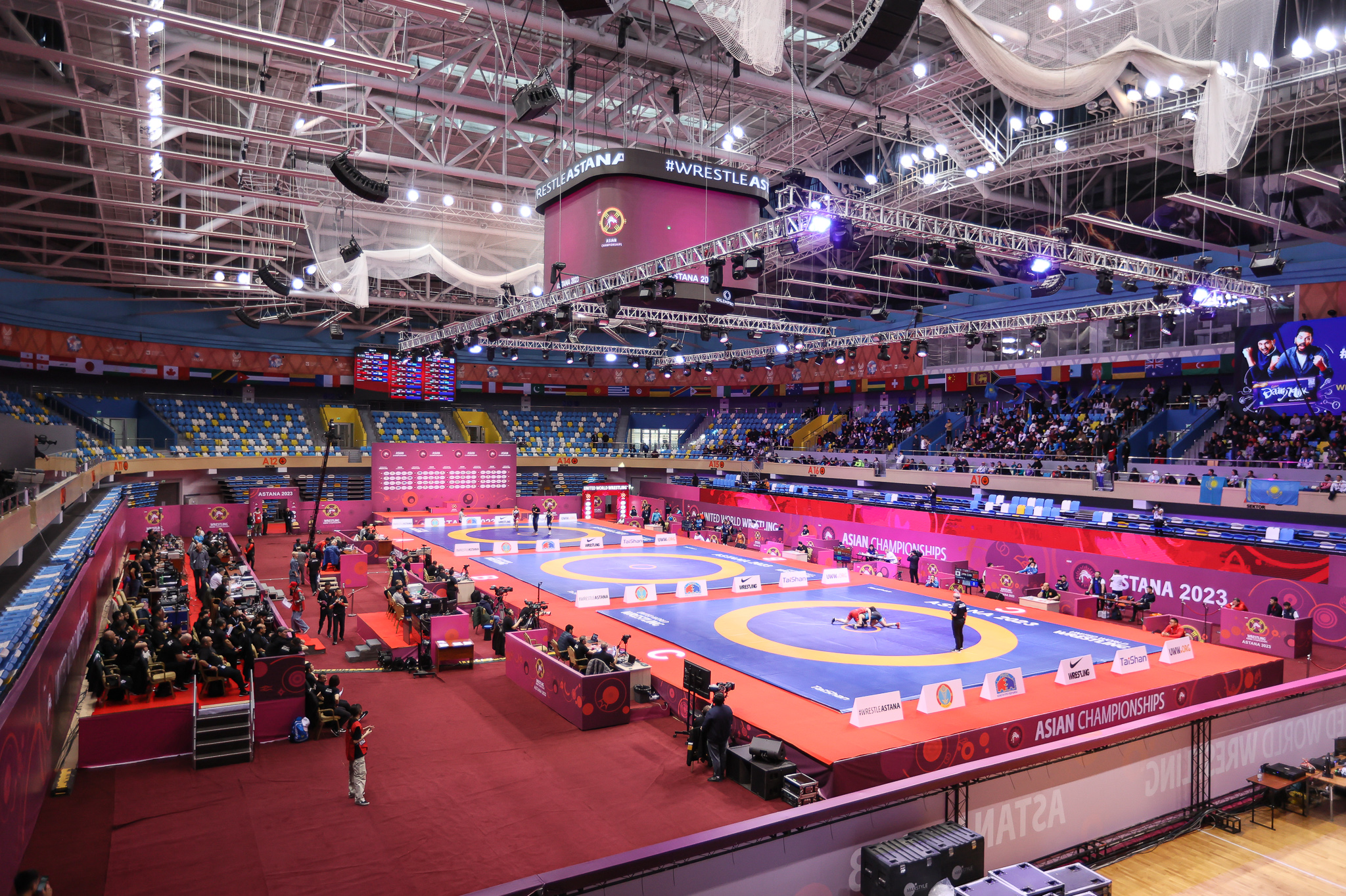 Day four of the Asian Championships in Astana, Kazakhstan.