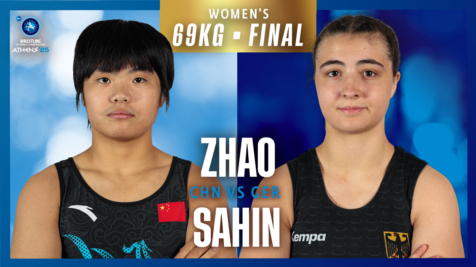 Min ZHAO (CHN) vs. Ayla SAHIN (GER) | U17 WORLD CHAMPIONSHIPS 2025 ...
