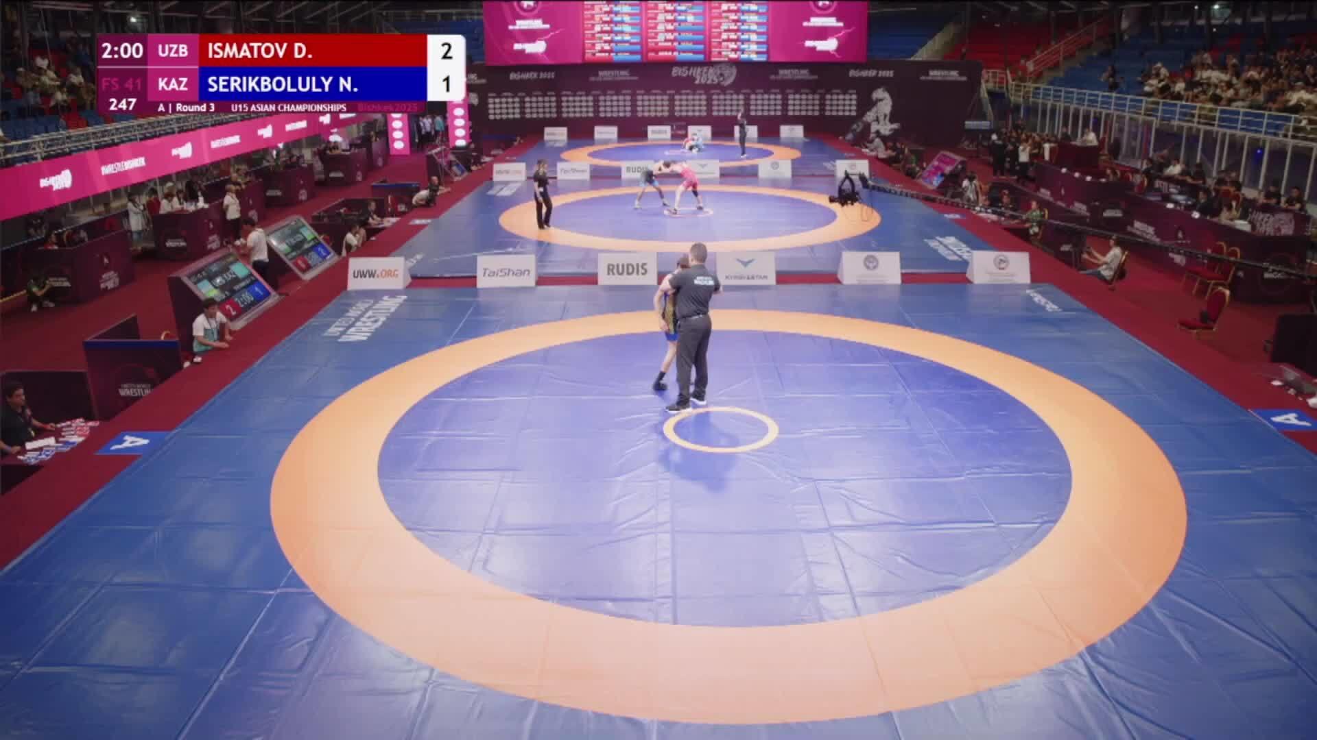Diyor ISMATOV (UZB) vs. Nurdaulet SERIKBOLULY (KAZ) | U15 ASIAN CHAMPIONSHIPS 2025 | A | Round 3 ...