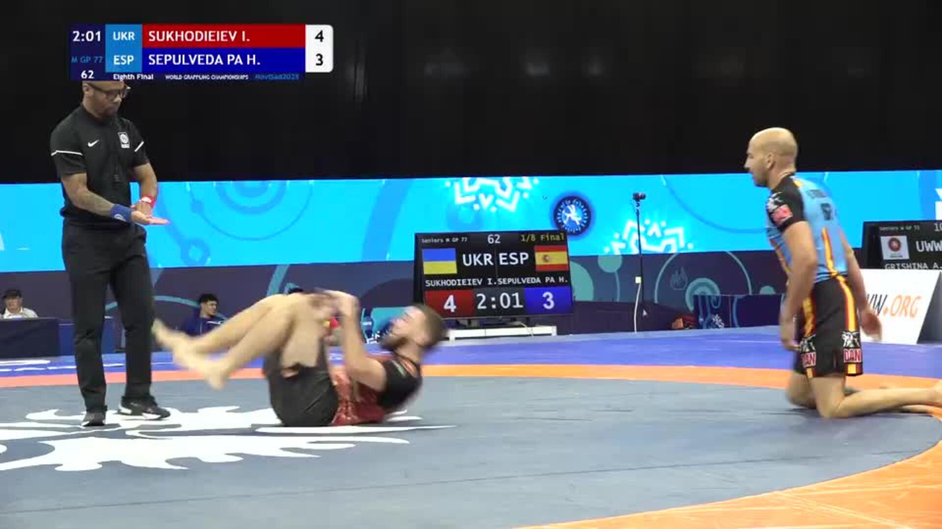Illia SUKHODIEIEV (UKR) vs. Hector SEPULVEDA PALMA (ESP) | WORLD ...