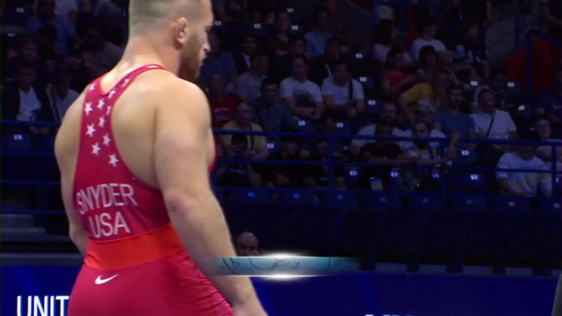 Kyle Frederick SNYDER (USA) vs. Radu LEFTER (MDA) | Seniors World ...