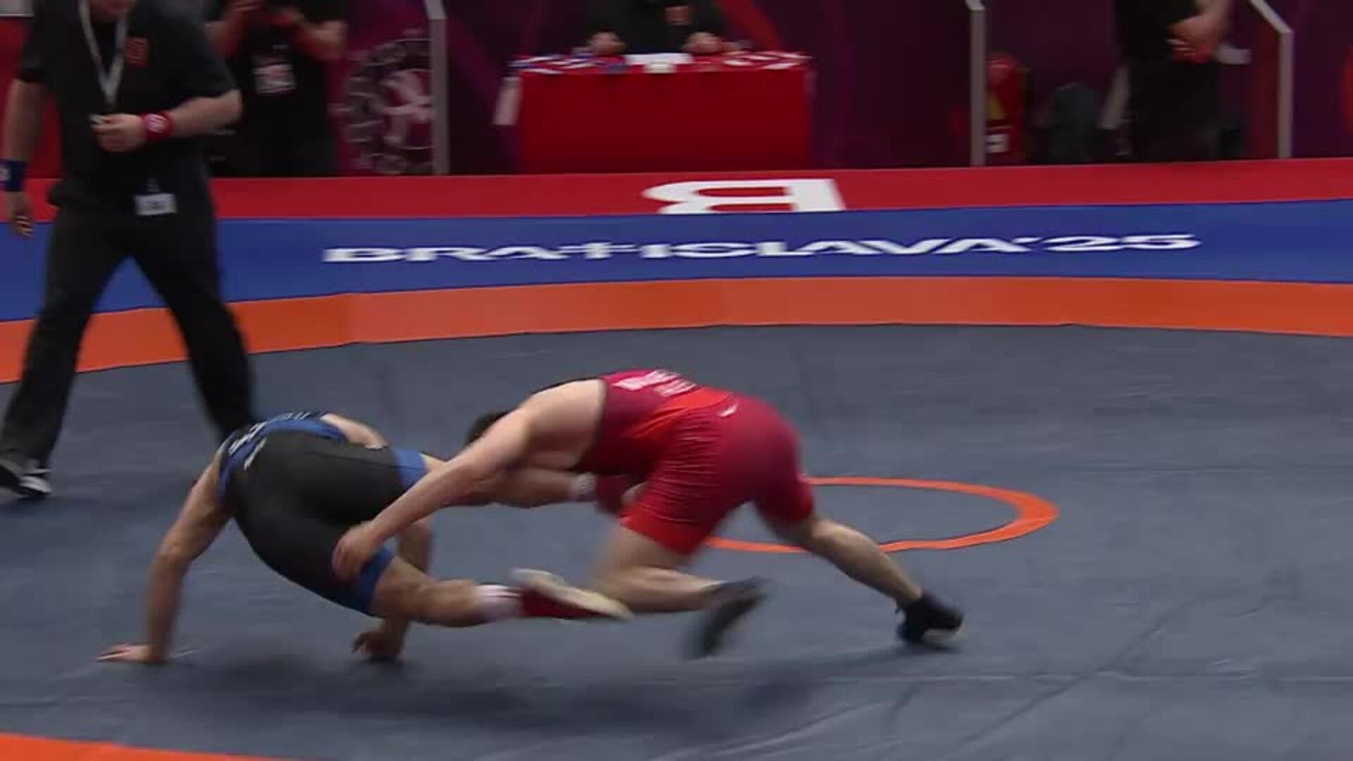 Chermen VALIEV (ALB) vs. Ramazan Eldarovitch RAMAZANOV (BUL) | EUROPEAN ...