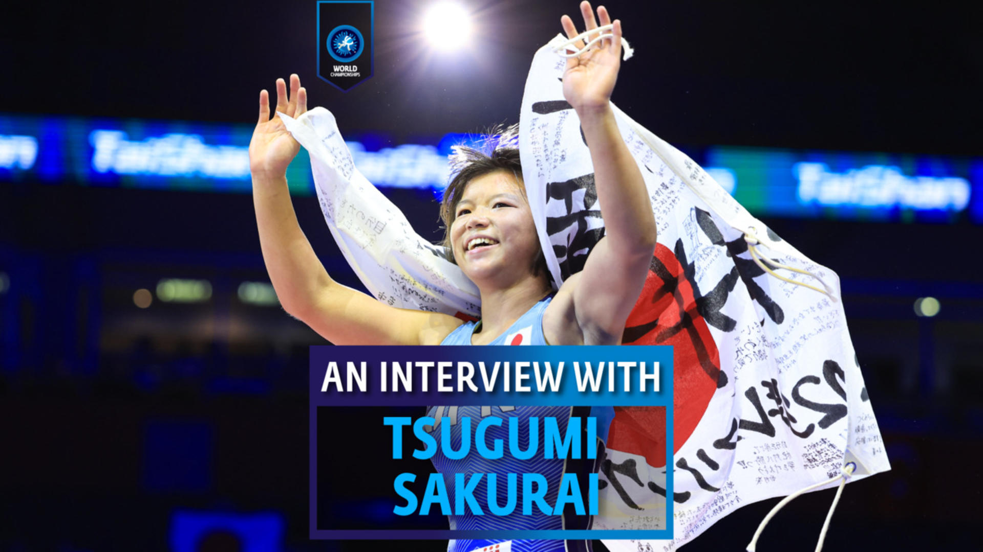 Tsugumi SAKURAI (JPN) snags third consecutive 57kg world title