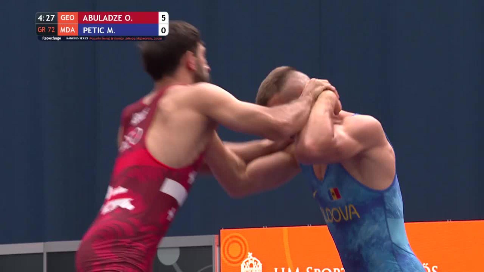 Otar ABULADZE (GEO) vs. Mihai PETIC (MDA) | RANKING SERIES 2025 ...