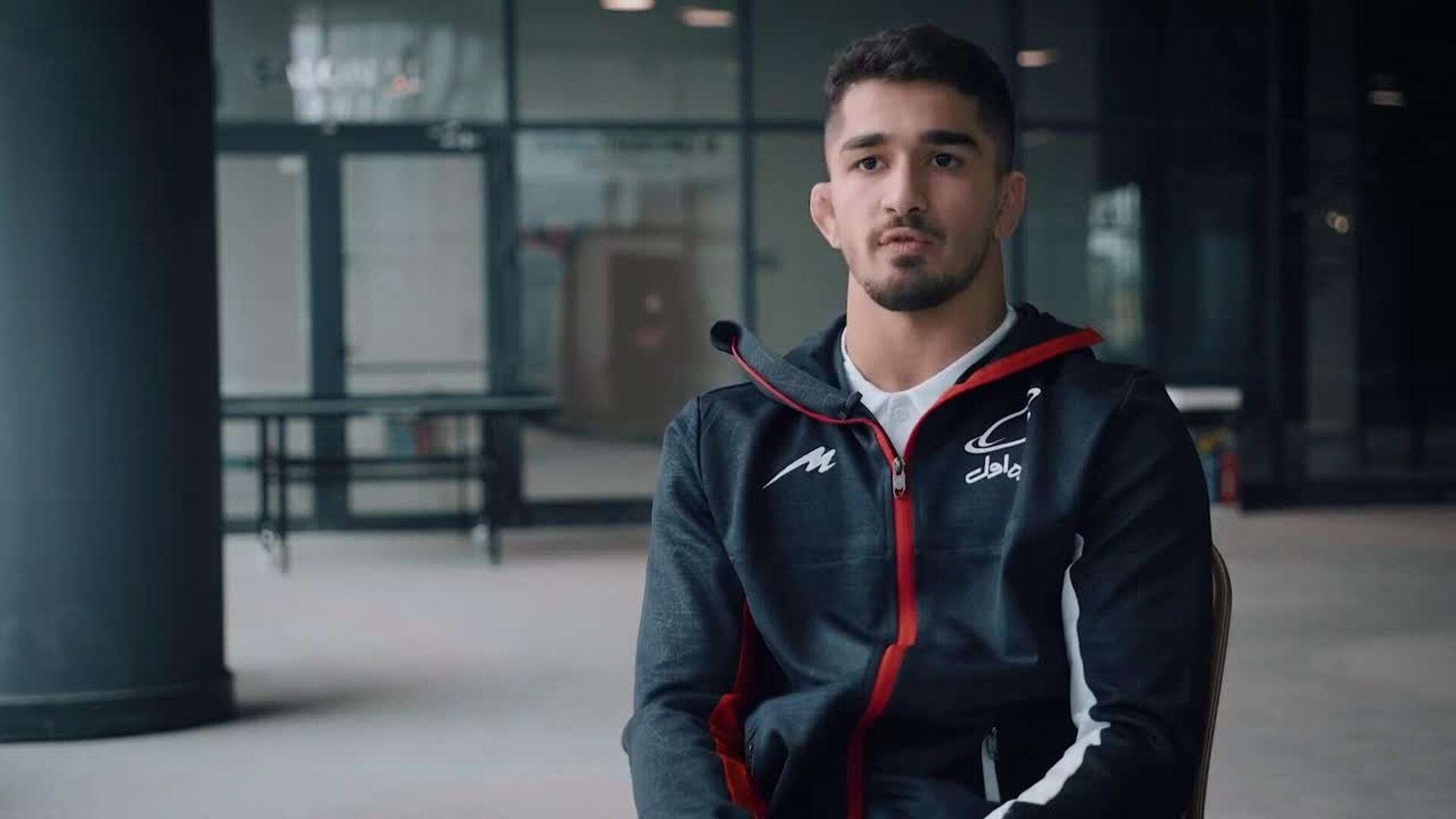 Amir Yazdani is Olympic wrestling's next big super star