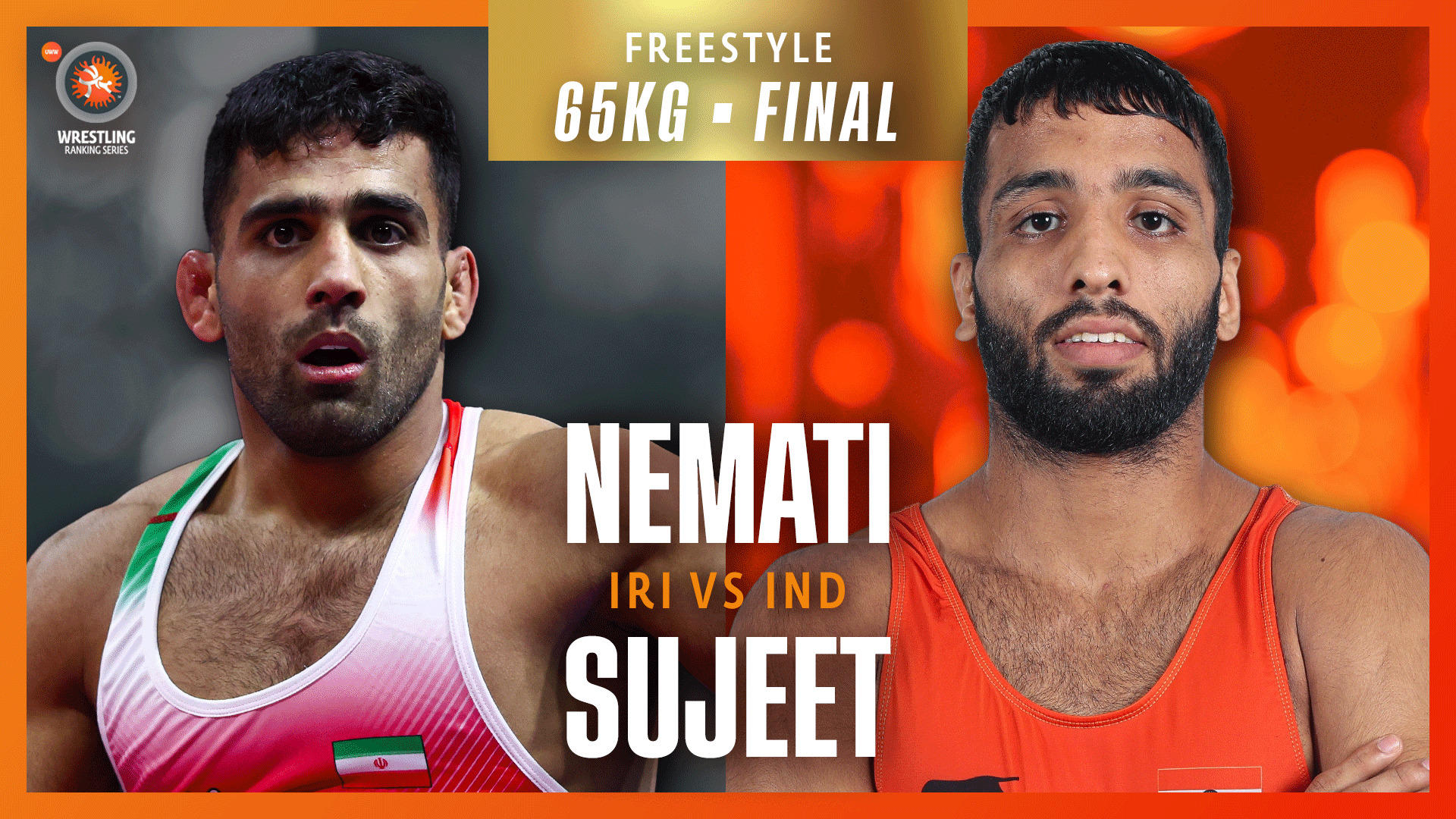 Peyman Ali NEMATI (IRI) vs. Sujeet SUJEET (IND) | RANKING SERIES 2026 ...
