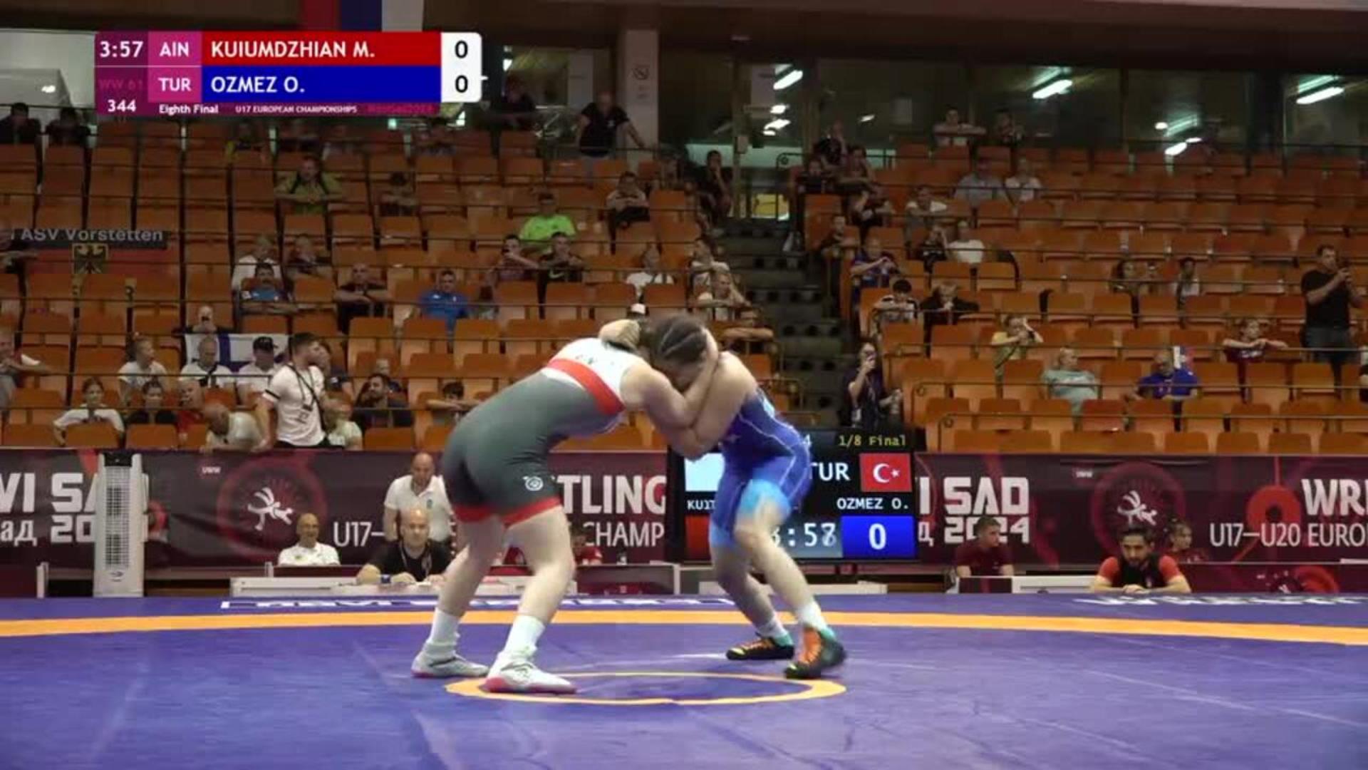 Agnes Lova LUNDGREN (SWE) vs. Anna KOEBLO (HUN) | 2024 U17 & U20 European Championships | 1/8 ...