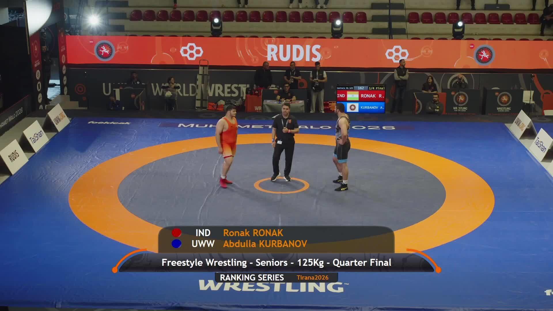 Ronak RONAK (IND) vs. Abdulla KURBANOV (UWW) | 2026 Muhamet Malo ...