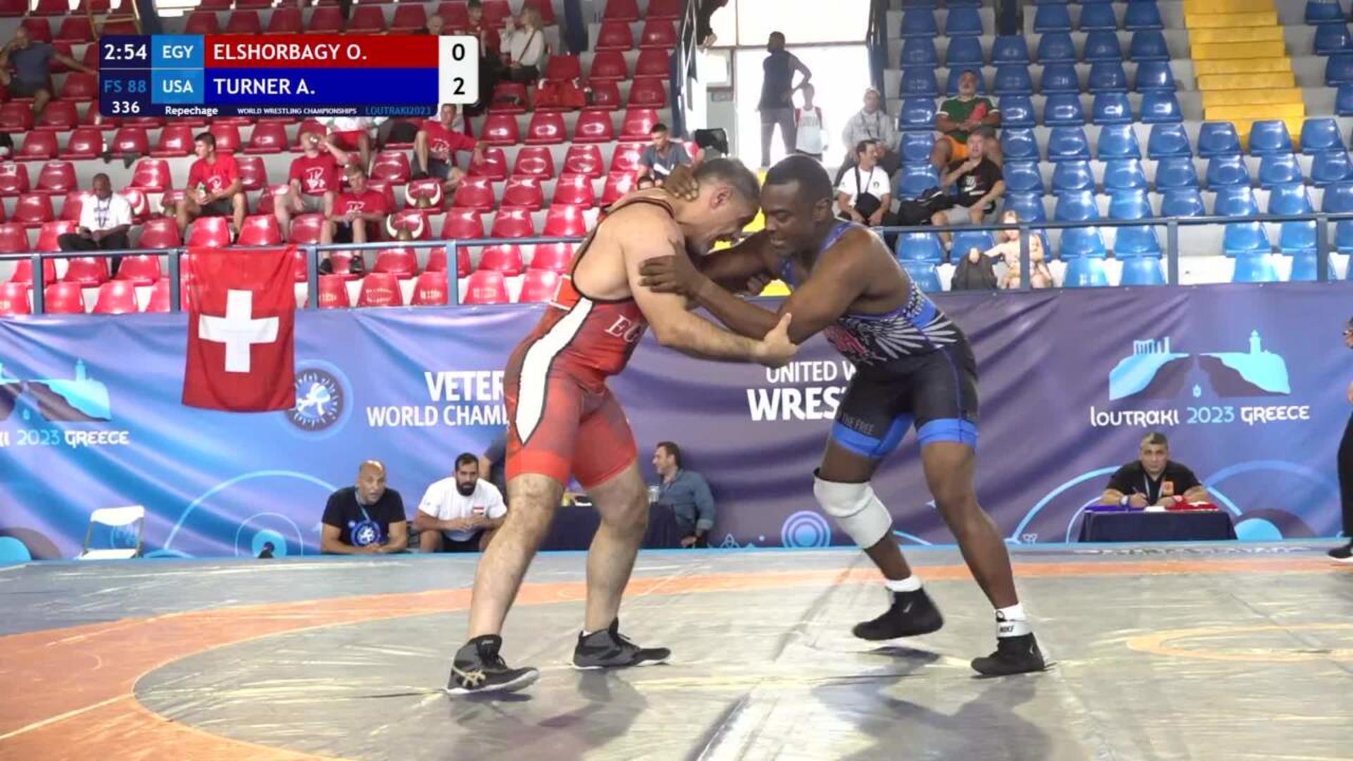 Osama Hosny Tantawy ELSHORBAGY(EGY) vs. Alsandro Hairston TURNER(USA ...