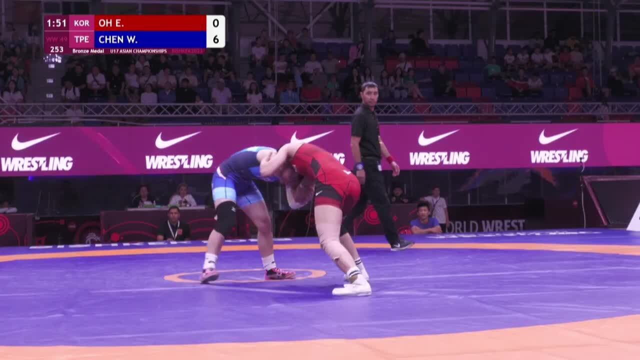 Bronze Medal • WW 49Kg • Eunhye OH (KOR) vs. Wei Ting CHEN (TPE)