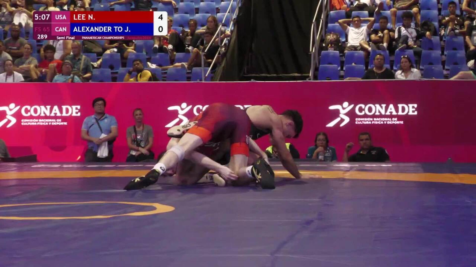 Nicholas Boone LEE (USA) vs. Jacob Tizoc ALEXANDER TORRES (CAN ...