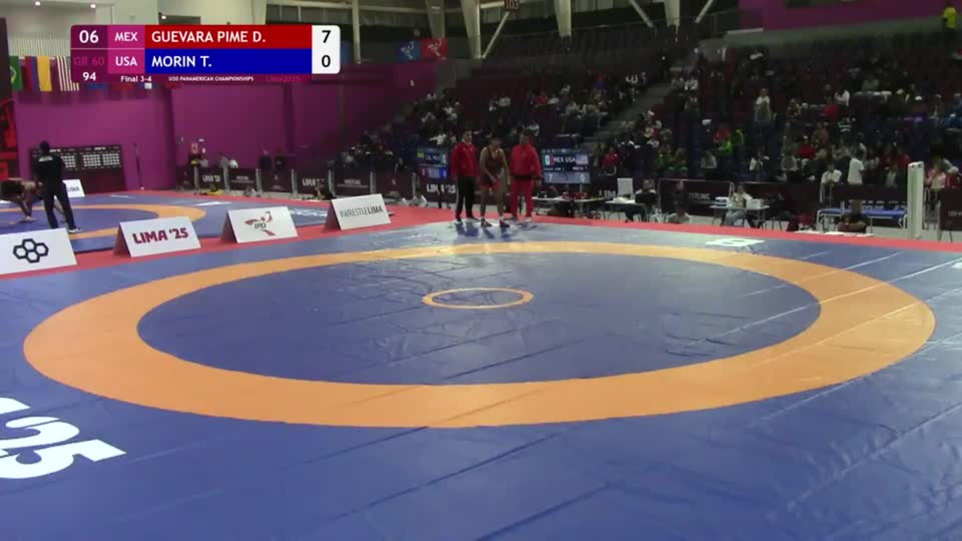Daniel GUEVARA PIMENTEL (MEX) vs. Treygen Jay MORIN (USA) | U20 ...