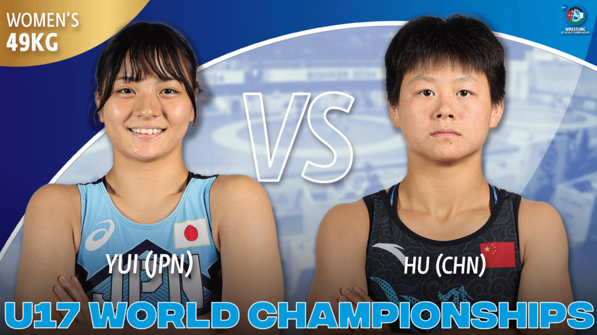 Utaha YUI (JPN) vs. Na HU (CHN) | U17 WORLD CHAMPIONSHIPS 2024 | Gold ...