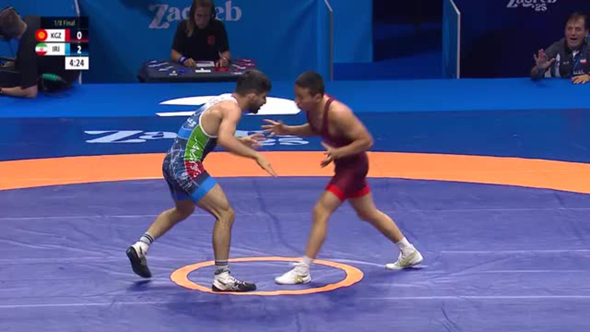 Ulan MURATBEK UULU (KGZ) vs. Payam Farzad AHMADI BALOOTAKI (IRI ...