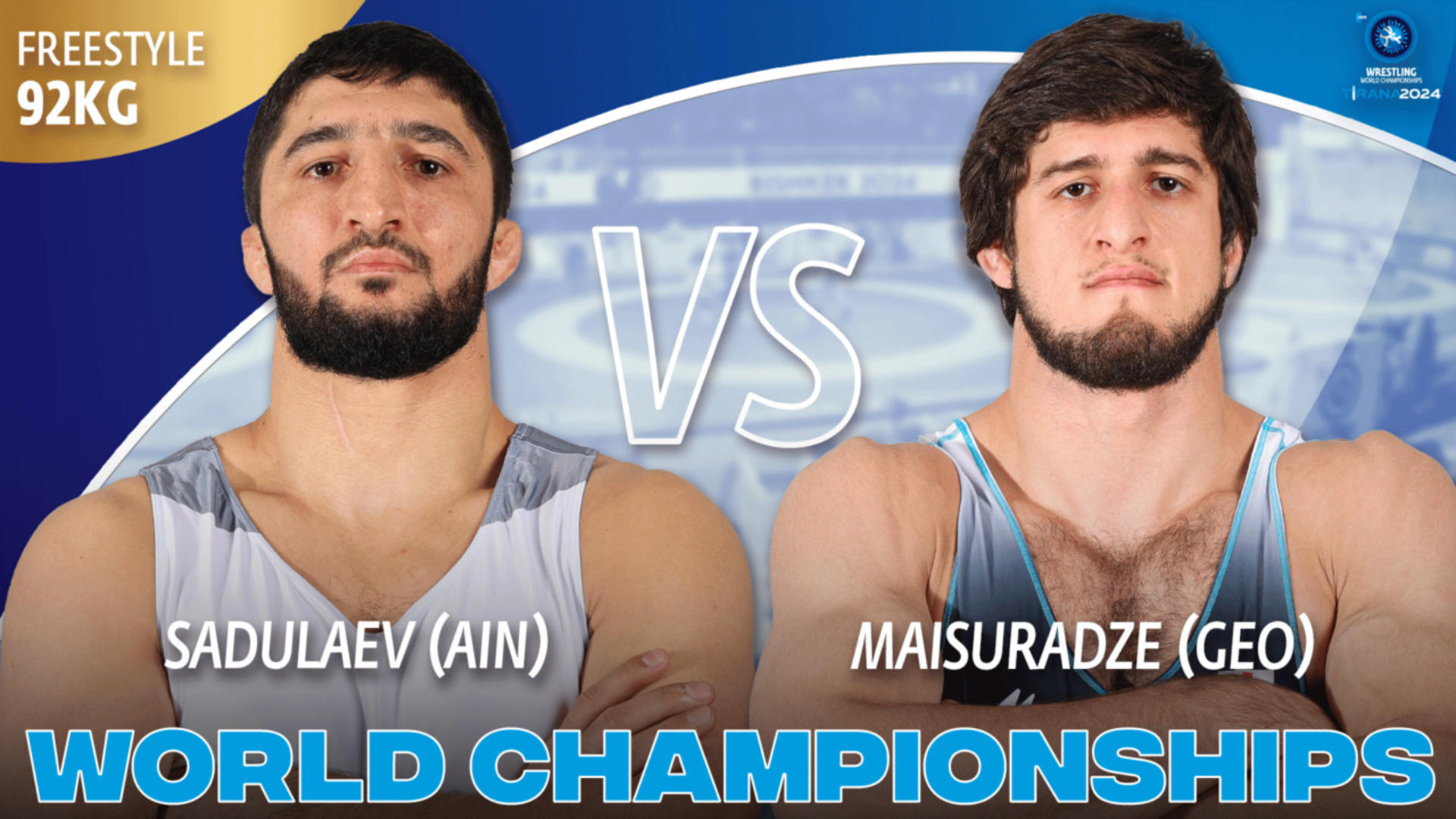 Abdulrashid SADULAEV (AIN) vs. Miriani MAISURADZE (GEO) | WORLD ...