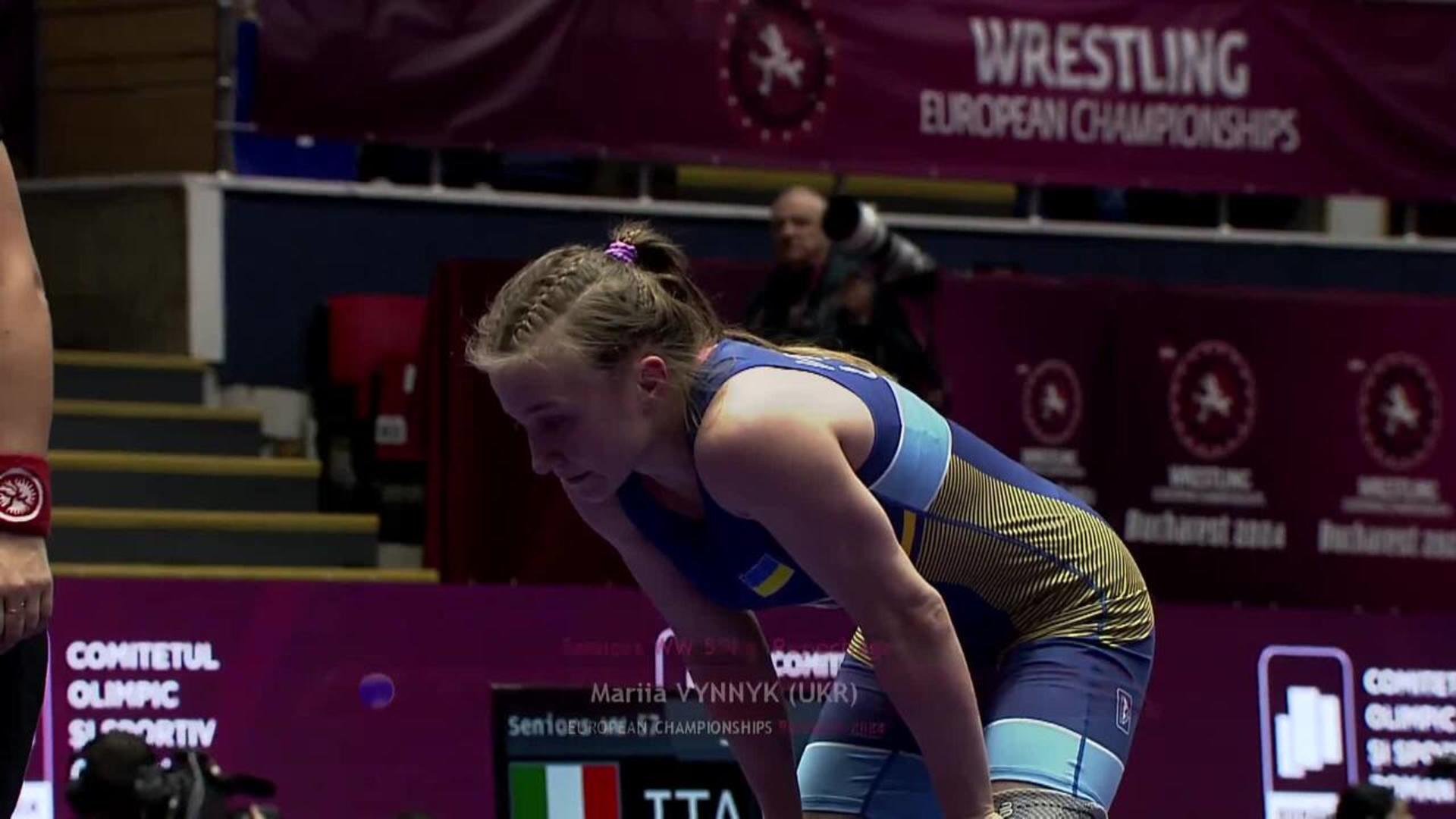 Sezen Behchetova BELBEROVA (BUL) vs. Mariia VYNNYK (UKR) | 2024 Seniors ...