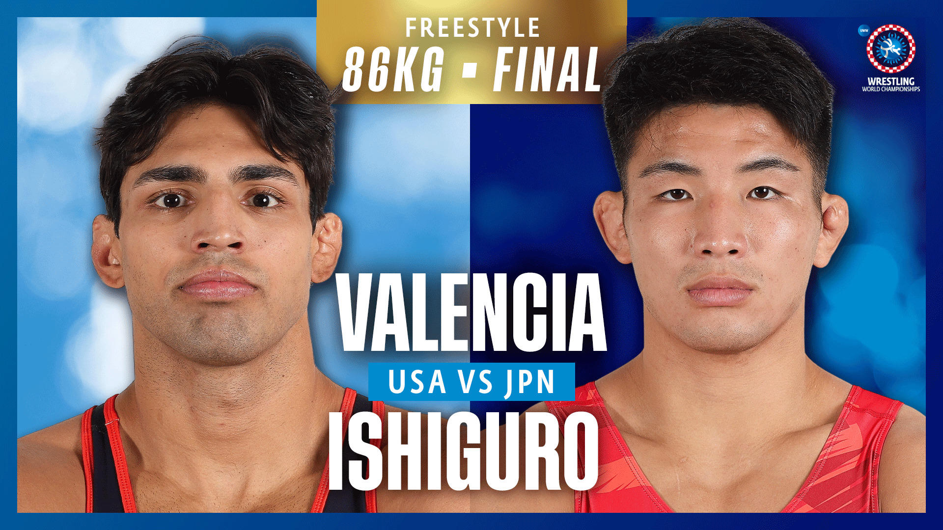 Zahid VALENCIA (USA) vs. Hayato ISHIGURO (JPN) | WORLD WRESTLING CHAMPIONSHIPS 2025 | Gold Medal ...