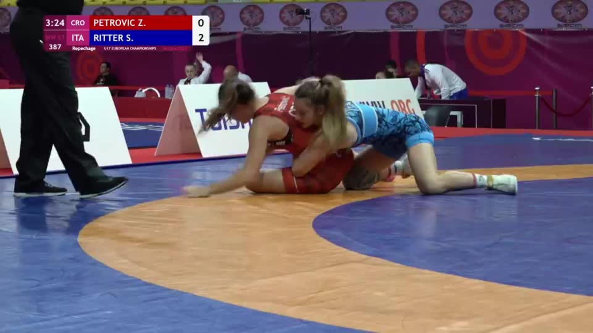 Zara PETROVIC (CRO) vs. Sophie RITTER (ITA) | U17 EUROPEAN ...