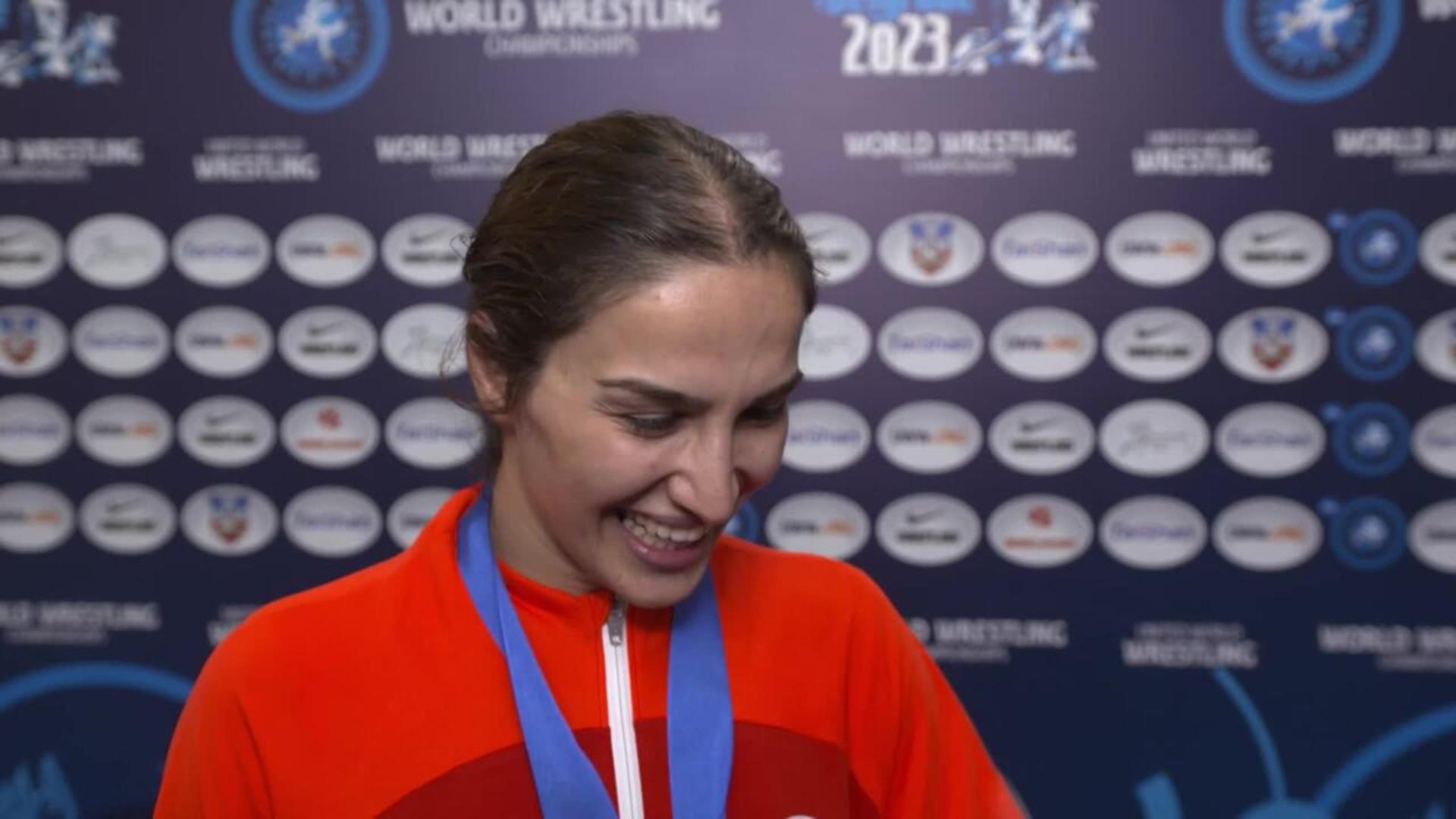 Buse CAVUSOGLU TOSUN (TUR) shocks the world, wins 68kg world gold