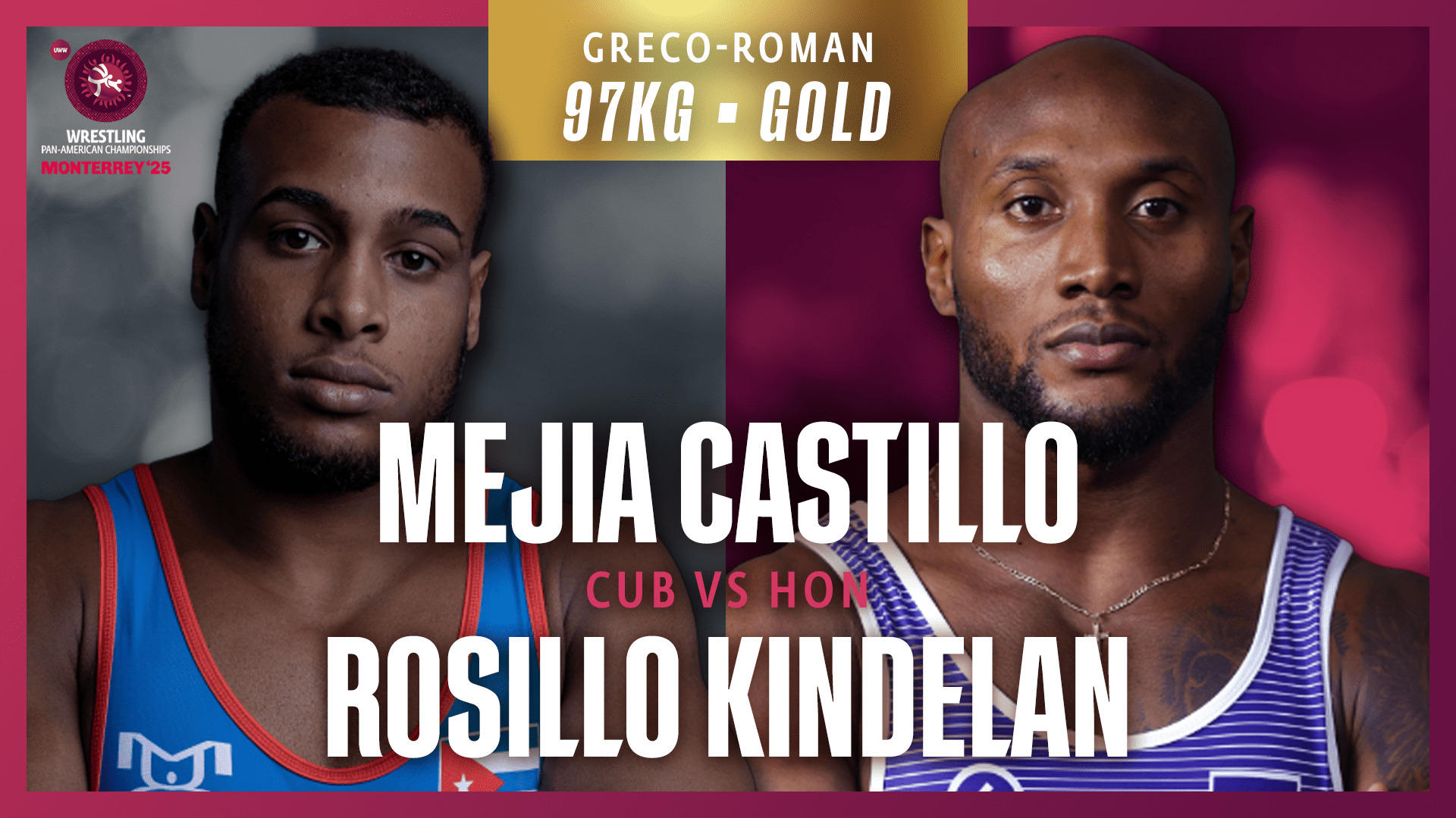 Gabriel Alejandro ROSILLO KINDELAN (CUB) vs. Kevin MEJIA CASTILLO (HON ...