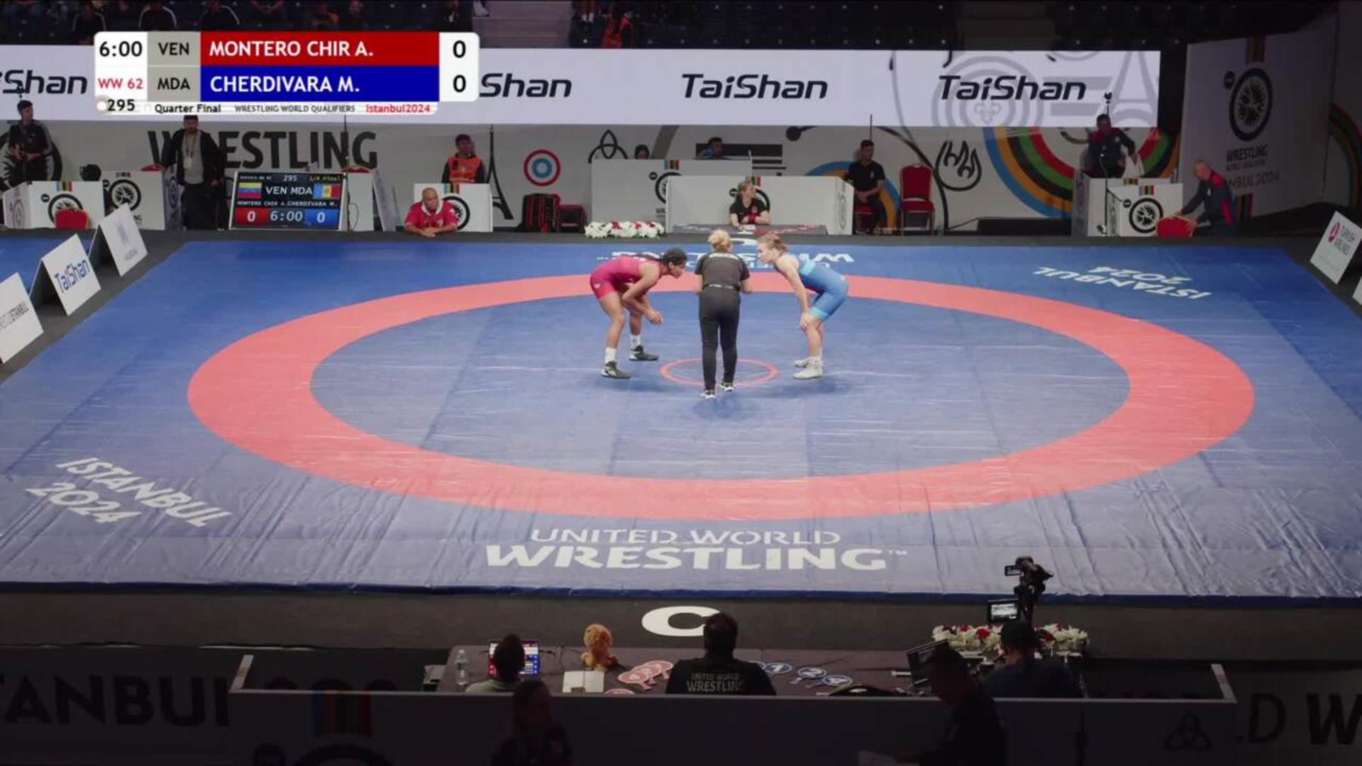 Astrid Paola MONTERO CHIRINOS (VEN) vs. Mariana CHERDIVARA (MDA) | 2024 World OG Qualifier ...