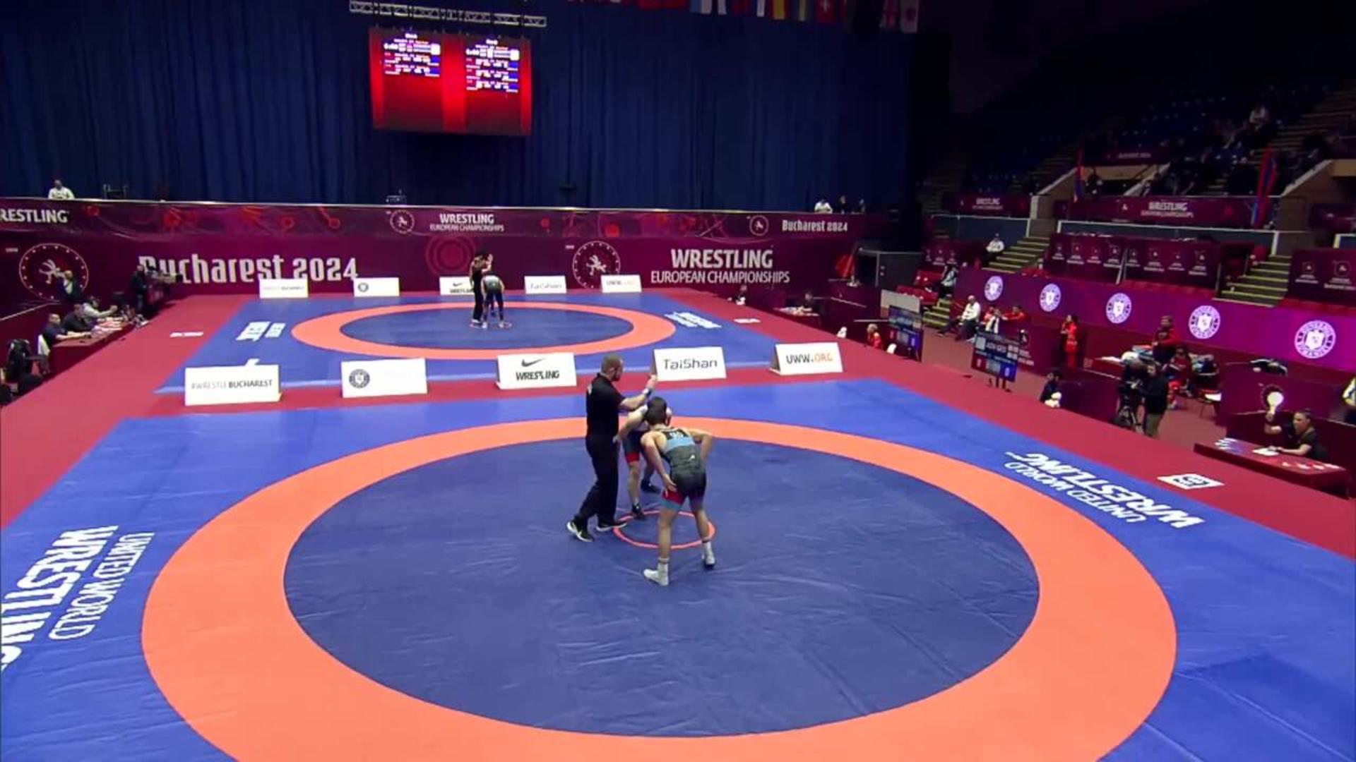Imam GANISHOV (AIN) vs. Giorgi GOGRITCHIANI (GEO) | 2024 Seniors ...