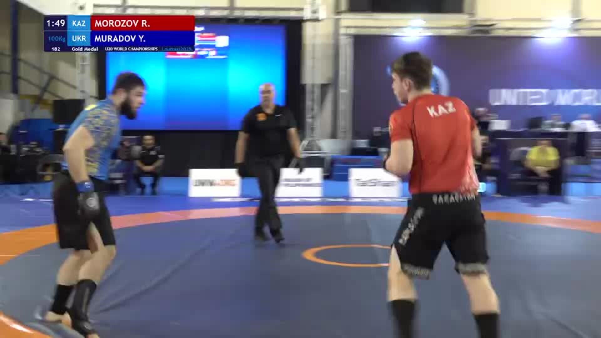 Radomir MOROZOV (KAZ) vs. Yevhenii MURADOV (UKR) | 2025 U15, U17 & U20 ...