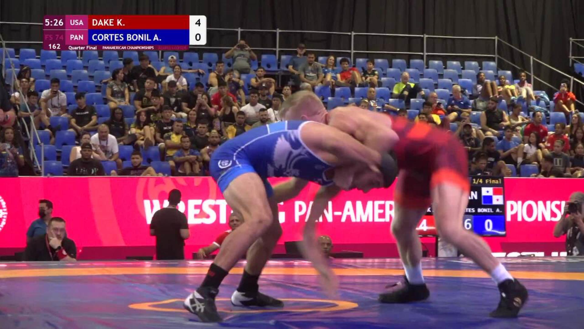Kyle Douglas DAKE (USA) vs. Angel Eduardo CORTES BONILLA (PAN ...