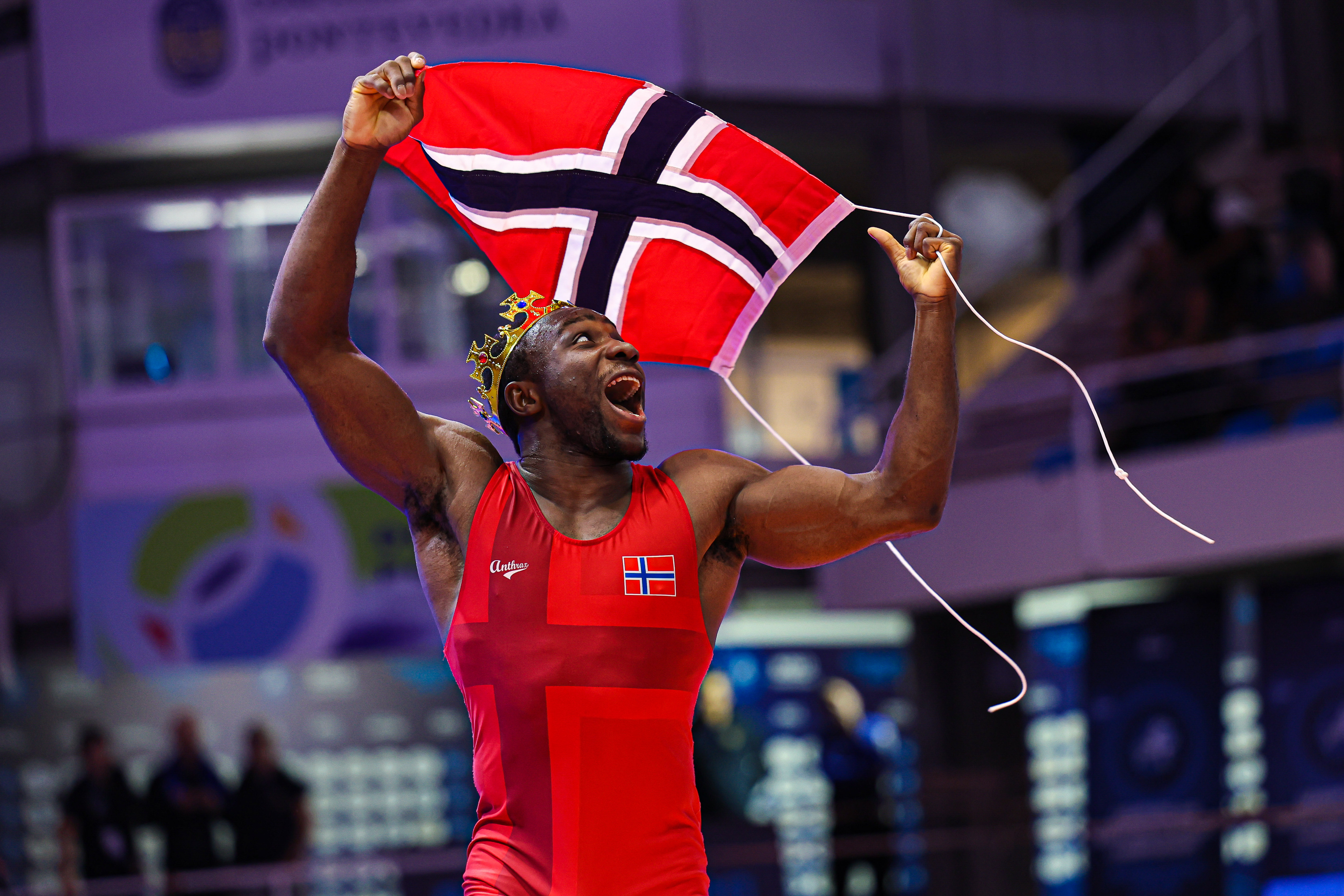 Exauce MUKUBU (NOR) became the first male wrestler from Norway to win the U23 World Championships.