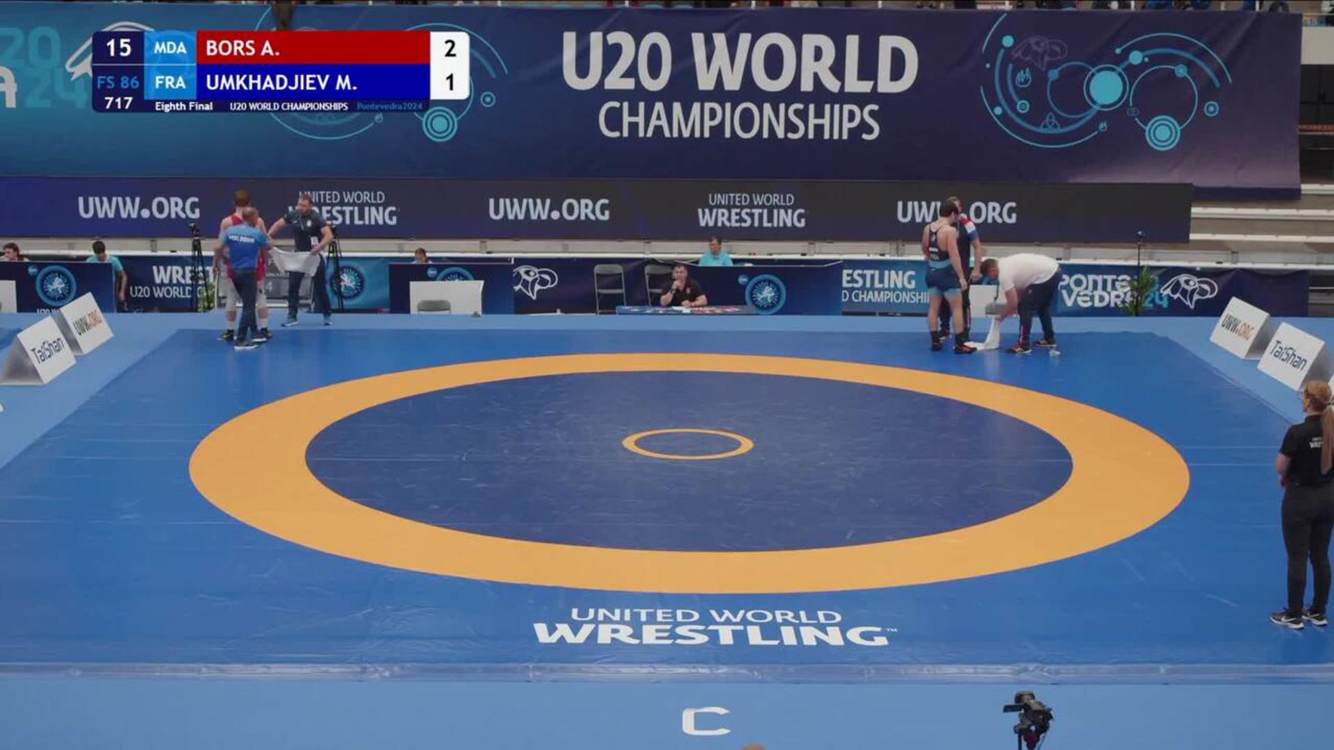 Alexandru BORS (MDA) vs. Mohammad Ali Im Alievitch UMKHADJIEV (FRA ...