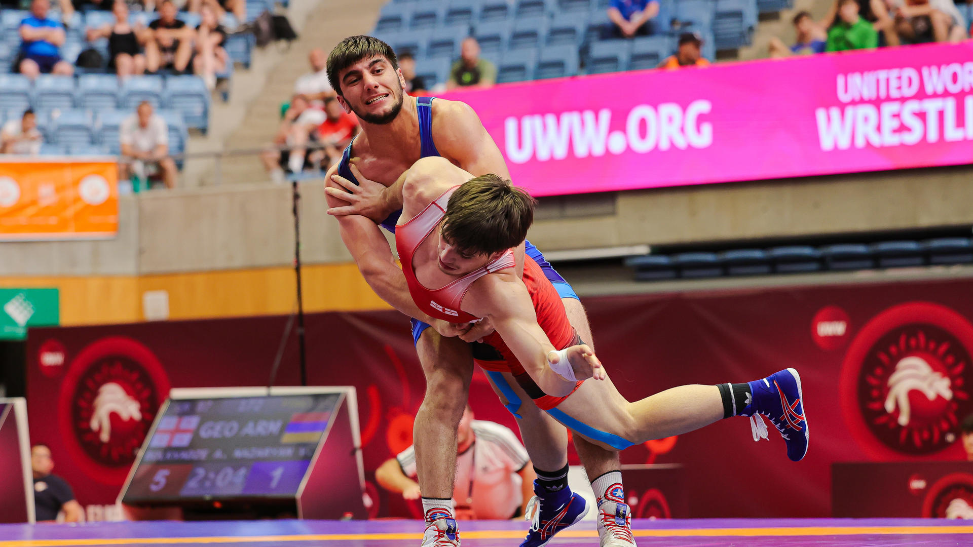 Iran will face a stiff challenge as it aims to defend its Greco-Roman team title at the U20 ...
